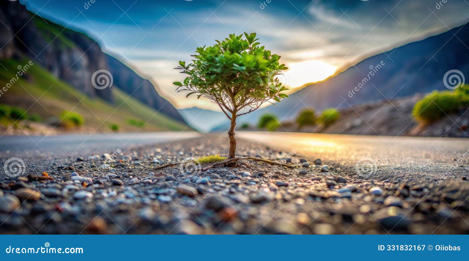 Perseverance. Road Sign With Clouds And Sky Royalty-Free Stock Photo ...