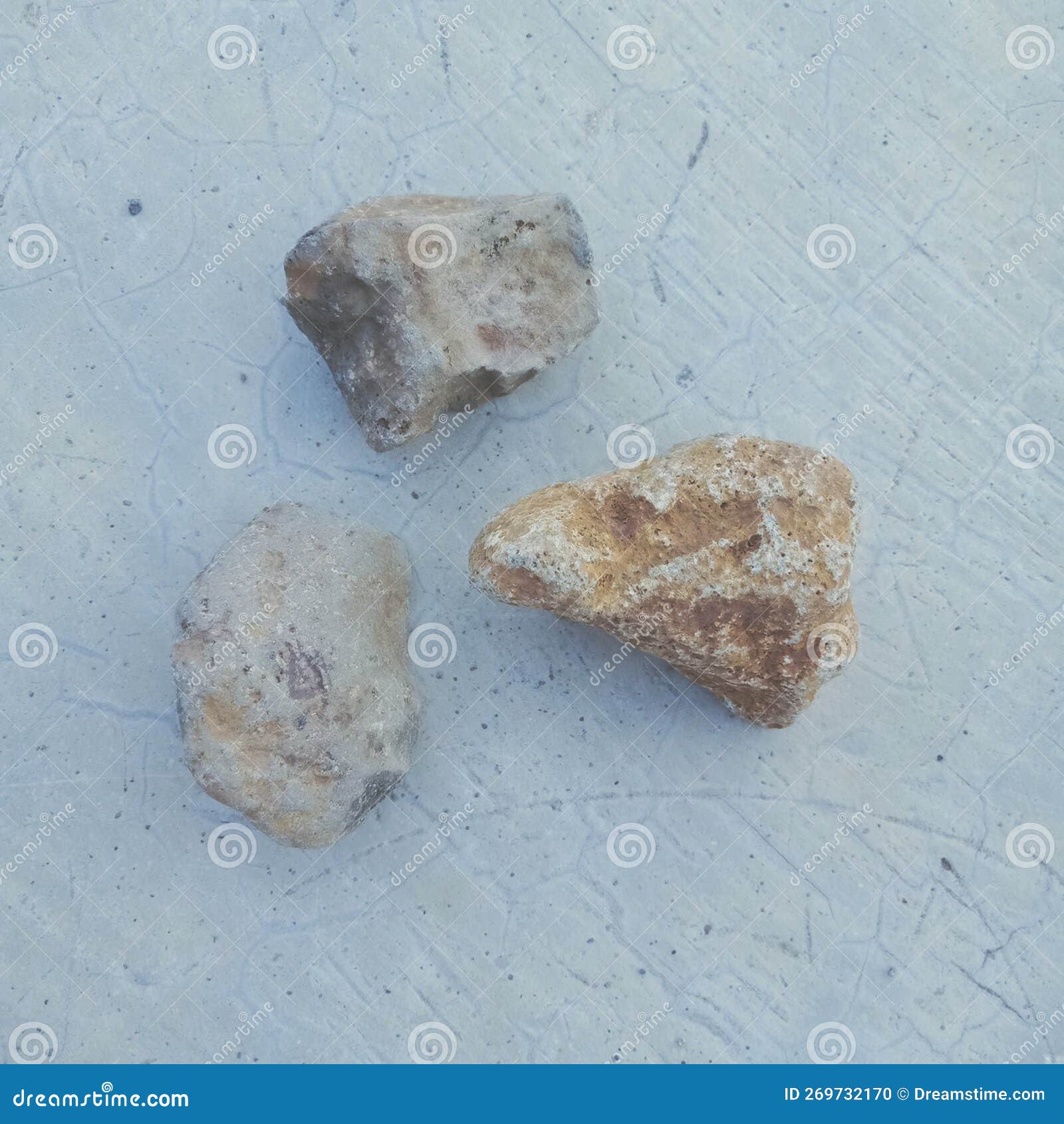 Tiny Triple rocks stock photo. Image of food, sand, chocolate - 269732170