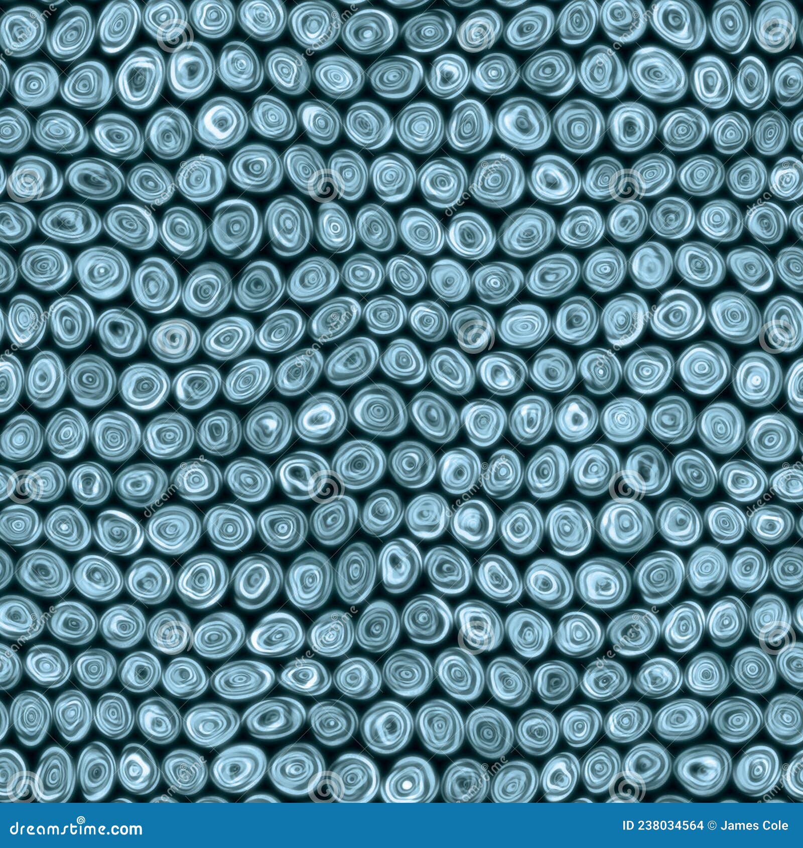 Tiny Turquoise Squiggly Swirly Spiral Circles Seamless Texture Pattern ...