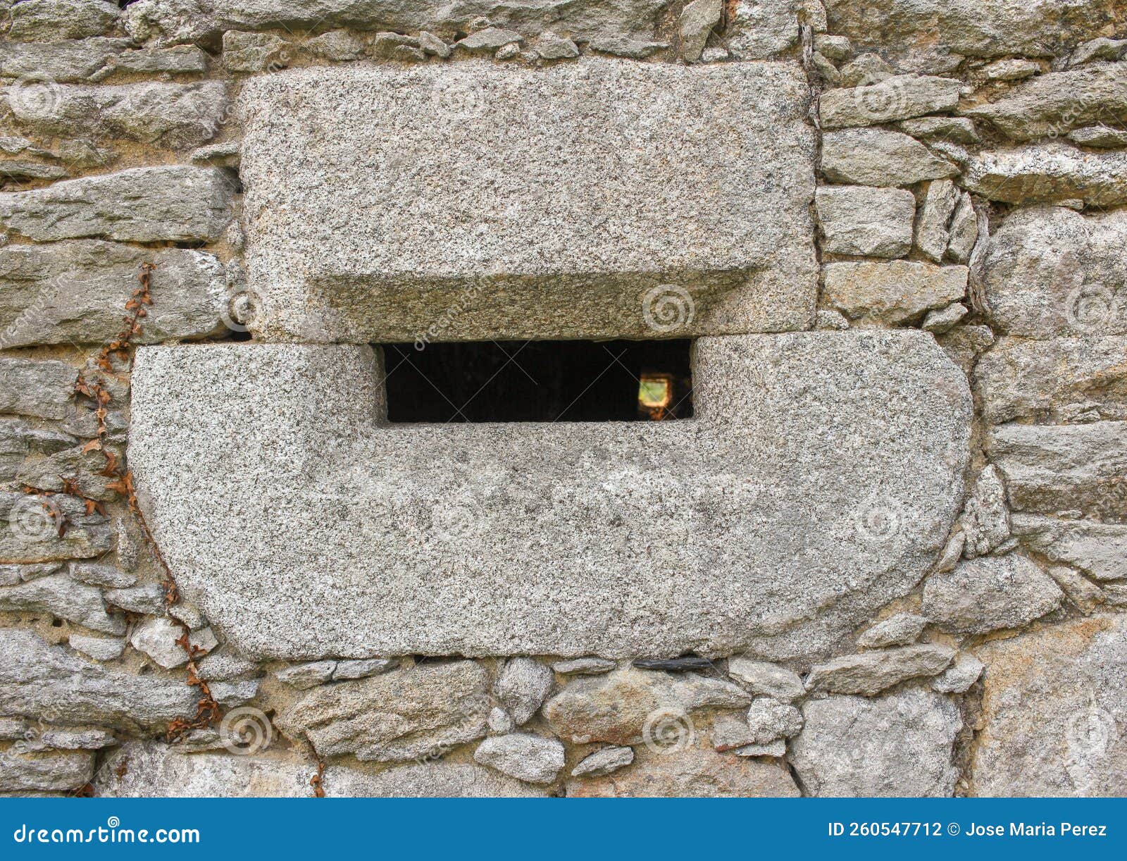 Tiny Window in the Wall of a House Stock Photo - Image of horizontal ...