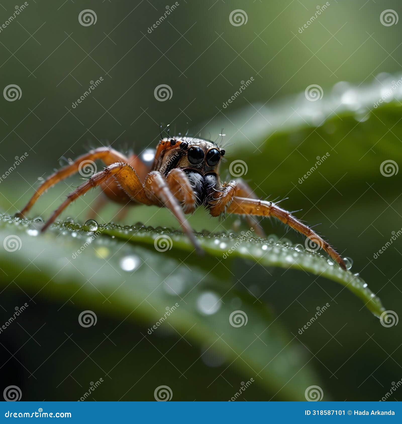 The Tiny World of Spider Macro and Micro Photography with Dew Stock ...