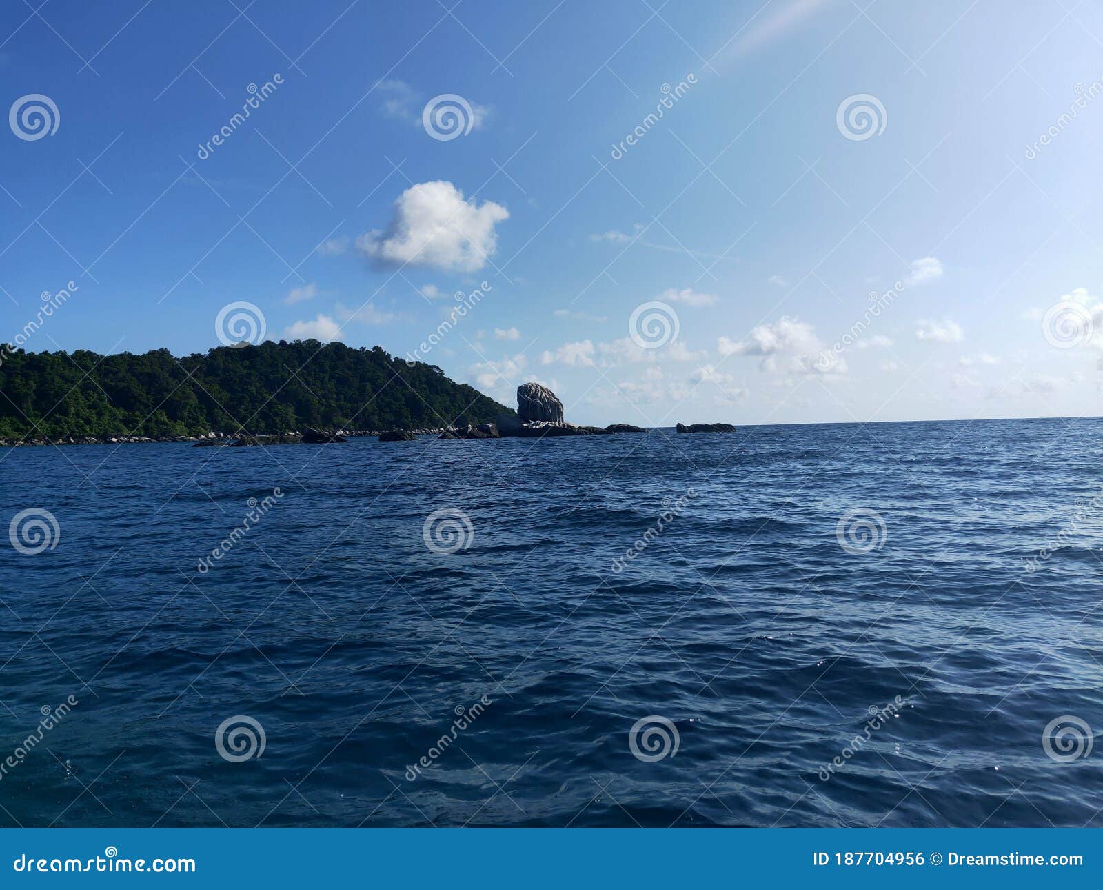 Tioman Island boat tour stock photo. Image of island - 187704956