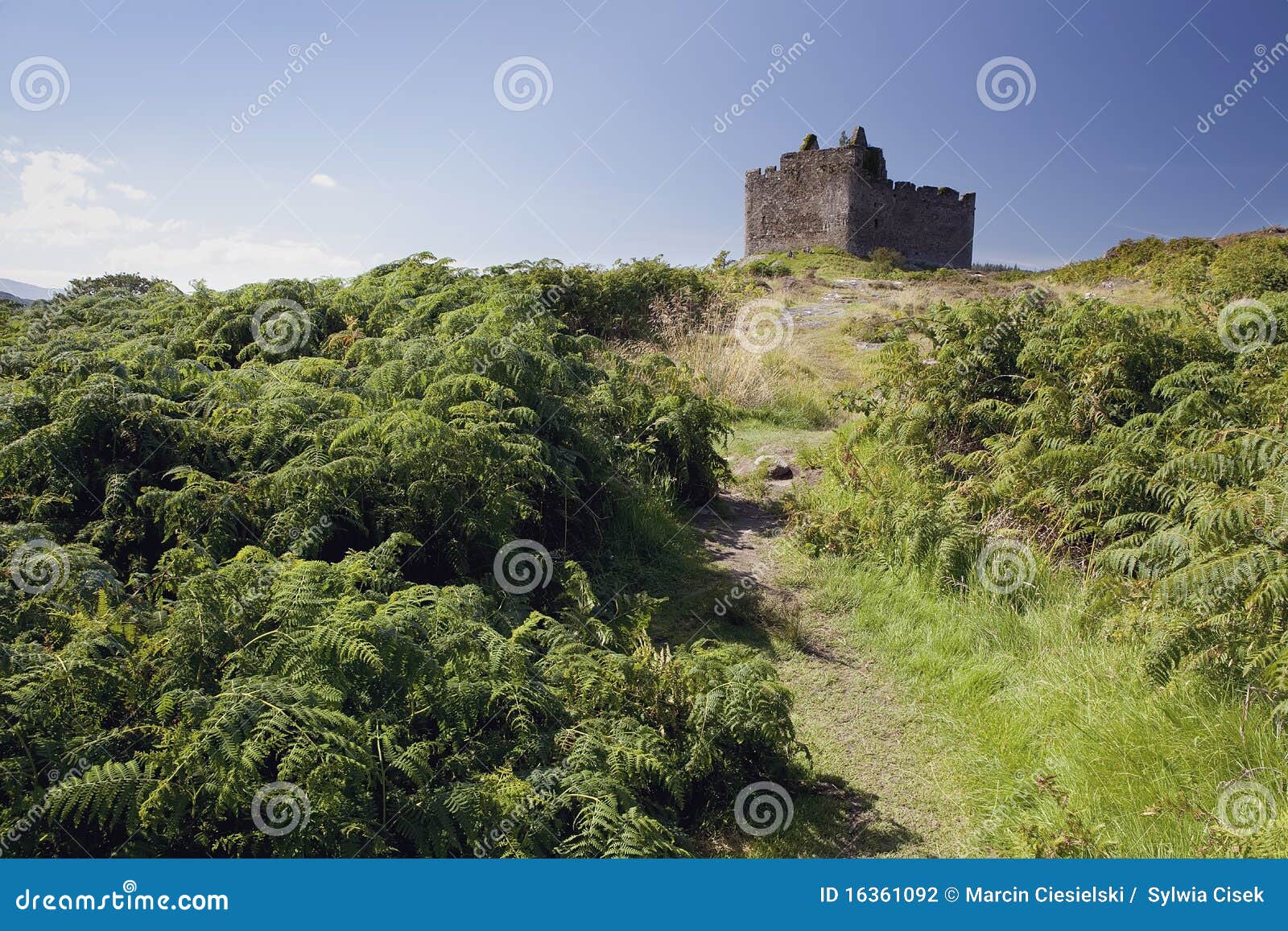 Tioram castle stock photo. Image of highlands, landmark - 16361092