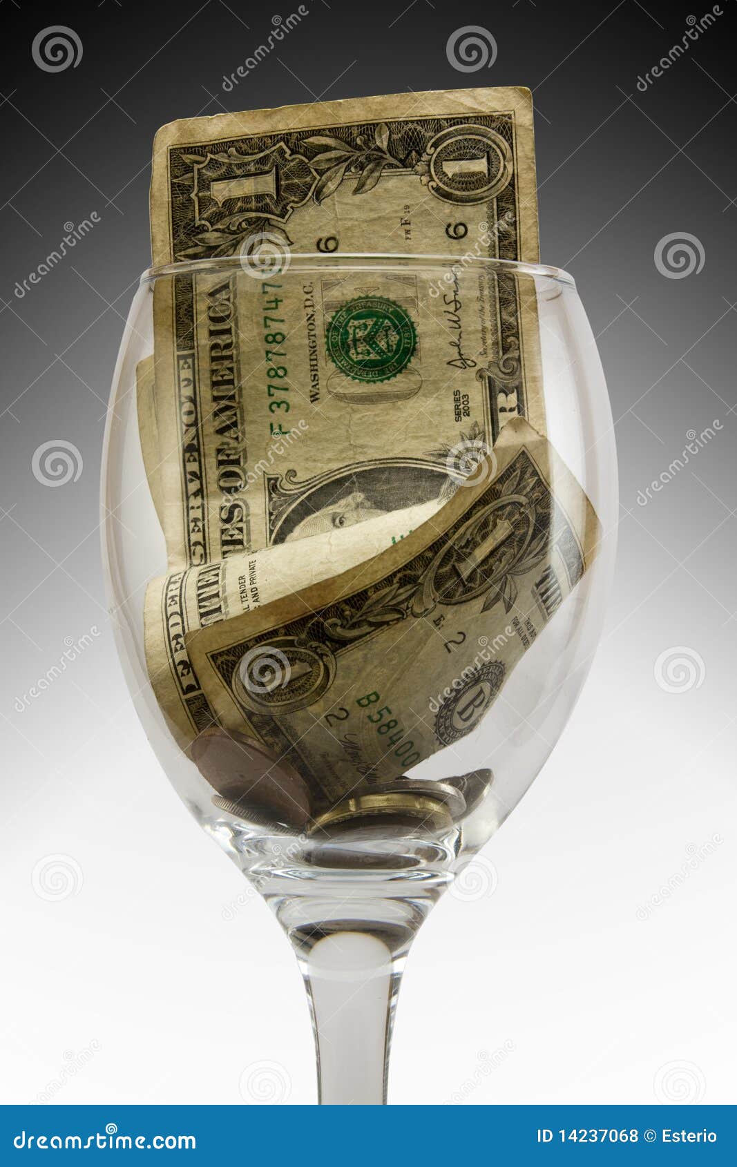 Tip stock photo. Image of dollars, financial, tender - 14237068