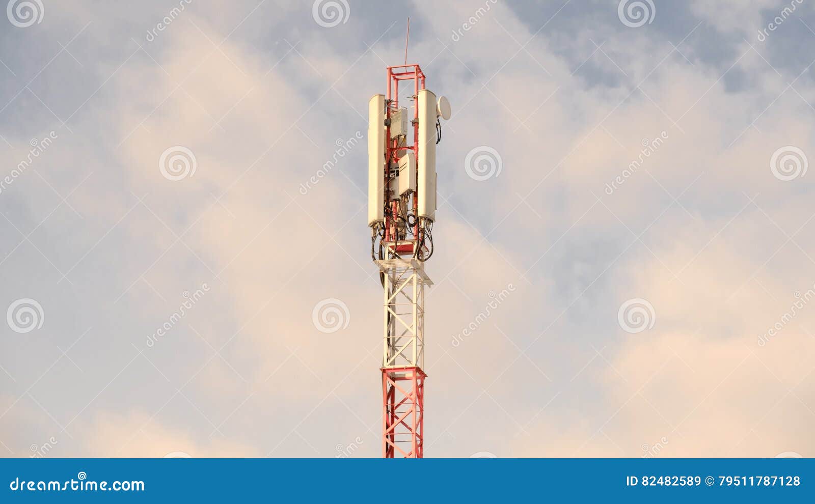 The Tip of the Antenna Sensors Stock Image - Image of cars, bridge ...