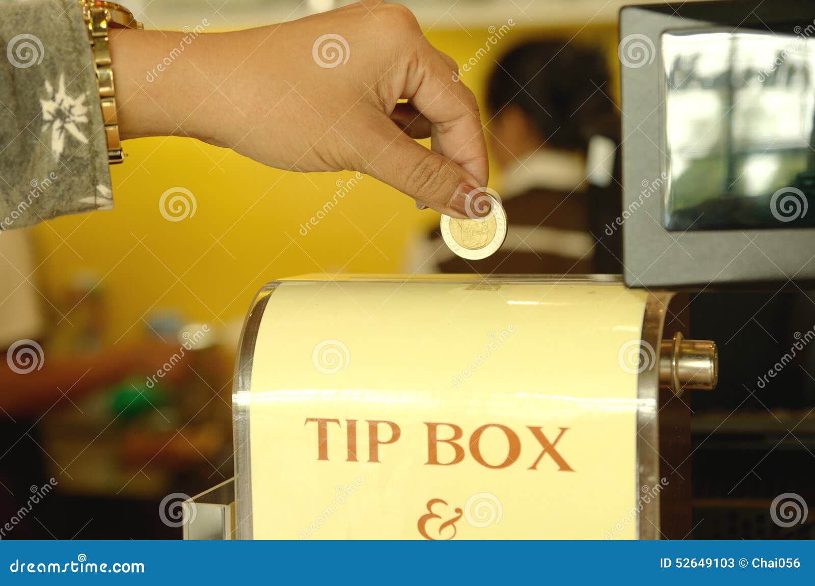 Tip box stock image. Image of good, decorate, people - 52649103