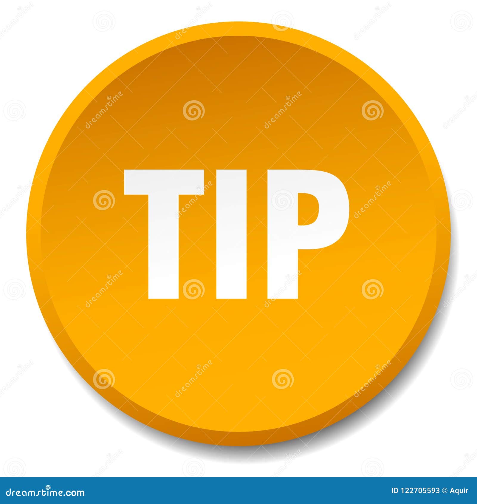 Tip button stock vector. Illustration of label, graphic - 122705593