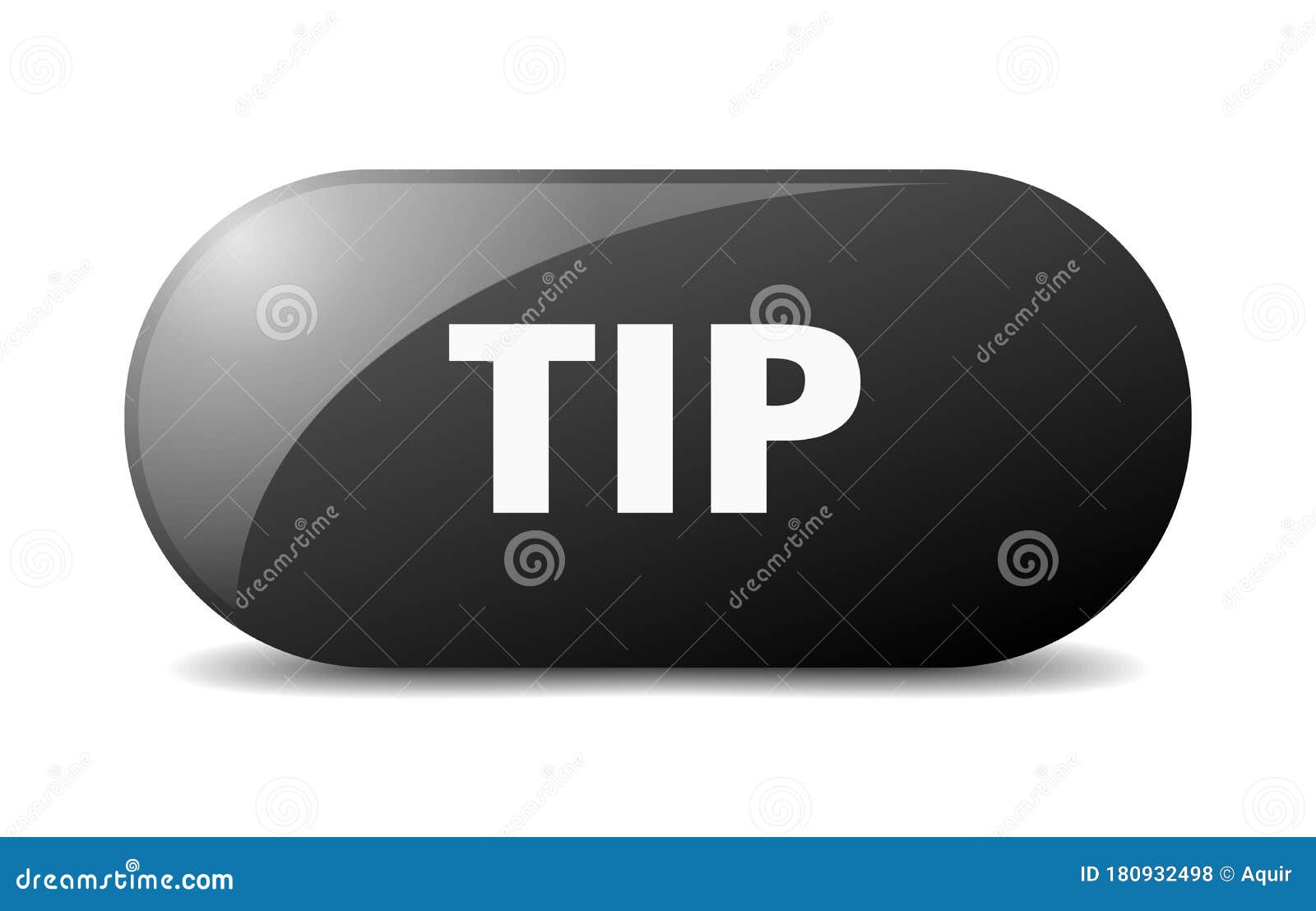 Tip Button. Tip Sign. Key. Push Button Stock Vector - Illustration of ...