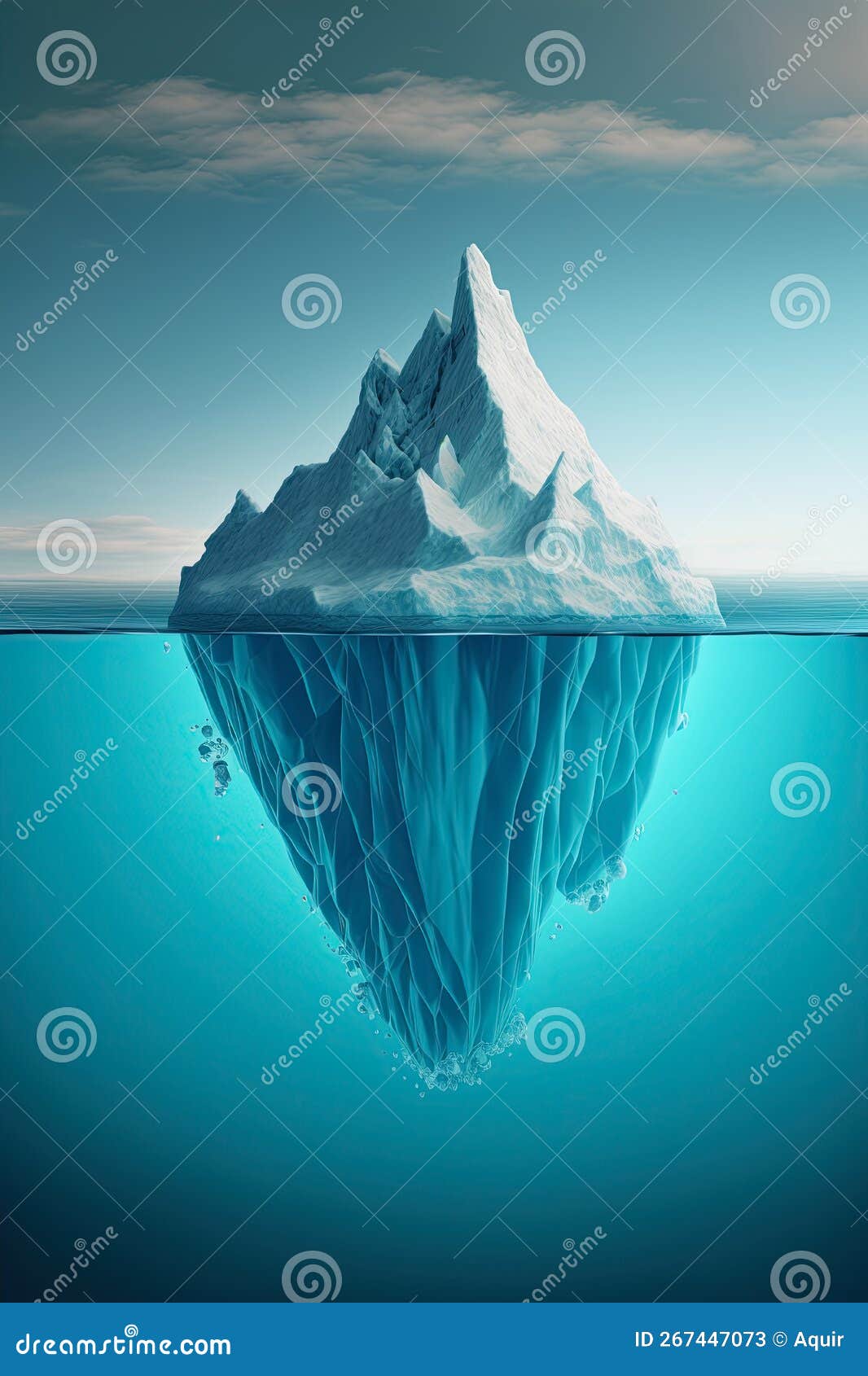 Tip of the Iceberg. Business Concept. Generative Ai. Iceberg. Success ...