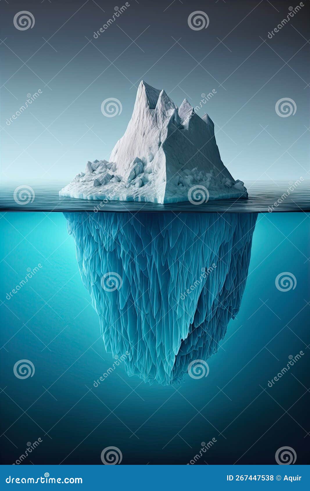 Tip of the Iceberg. Business Concept. Generative Ai. Iceberg. Success ...