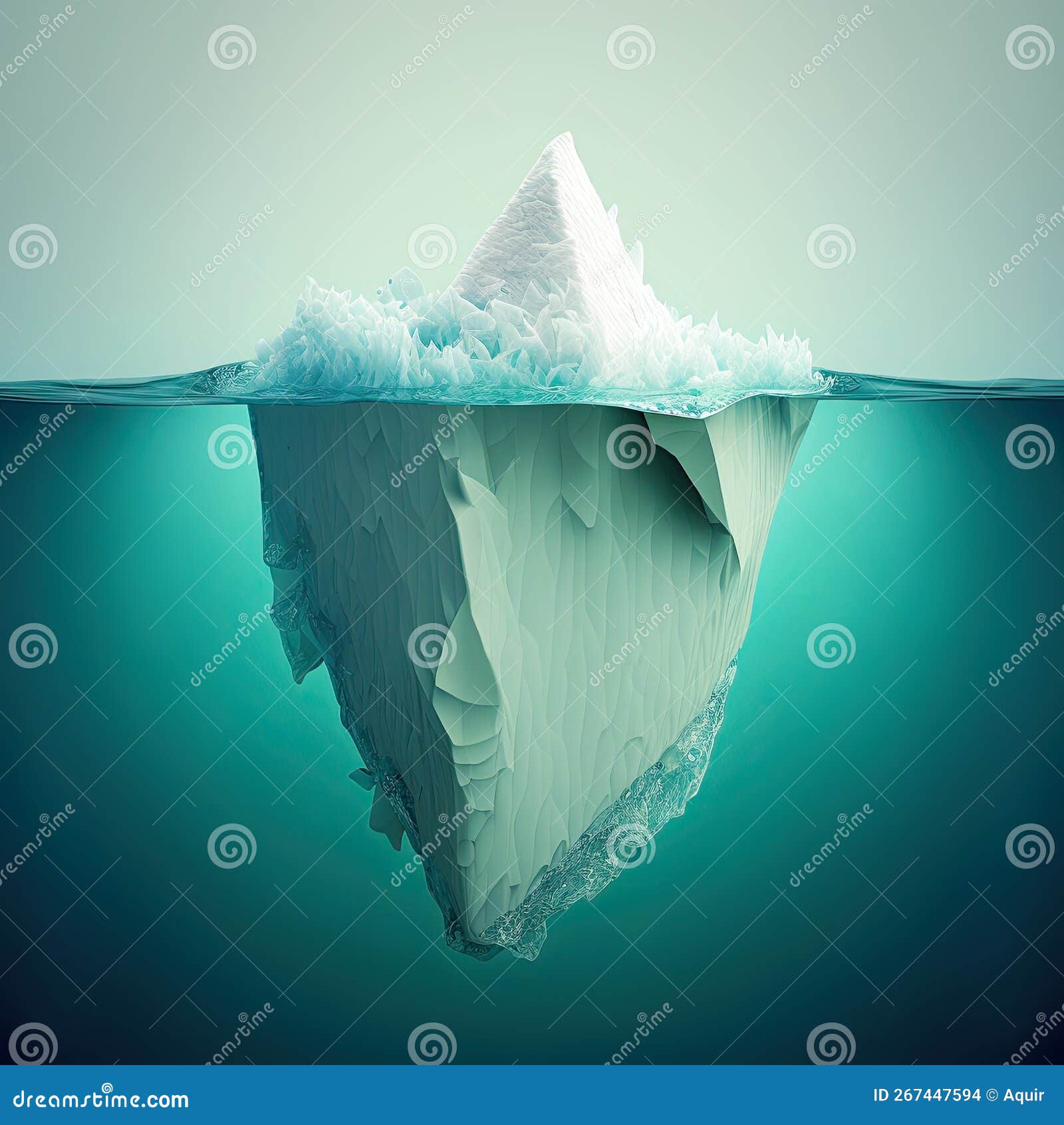 Tip of the Iceberg. Business Concept. Generative Ai. Iceberg. Success ...