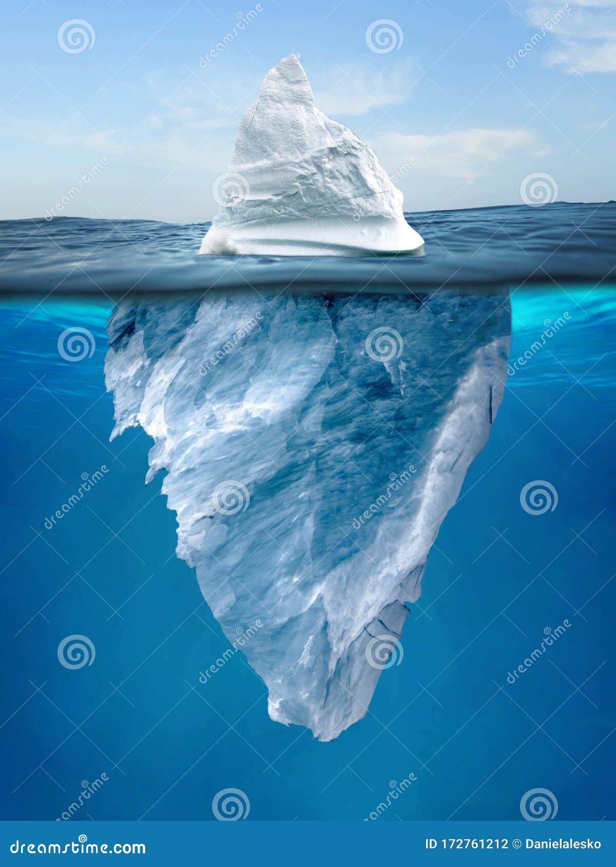 Tip Of The Iceberg Underwater Tip Of The Iceberg Underwater