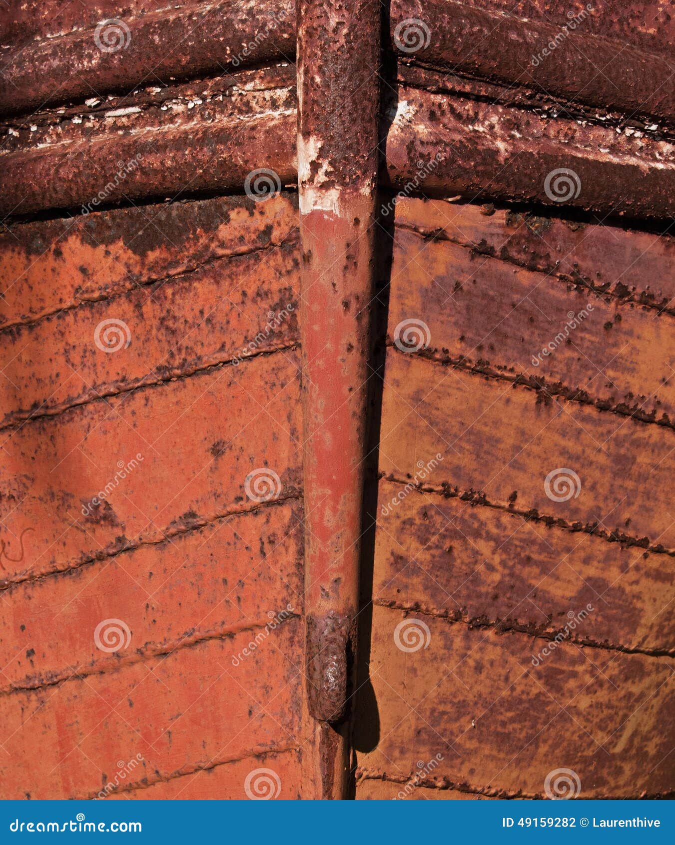 Tip of Rusted Boat stock photo. Image of rest, rust, parts - 49159282