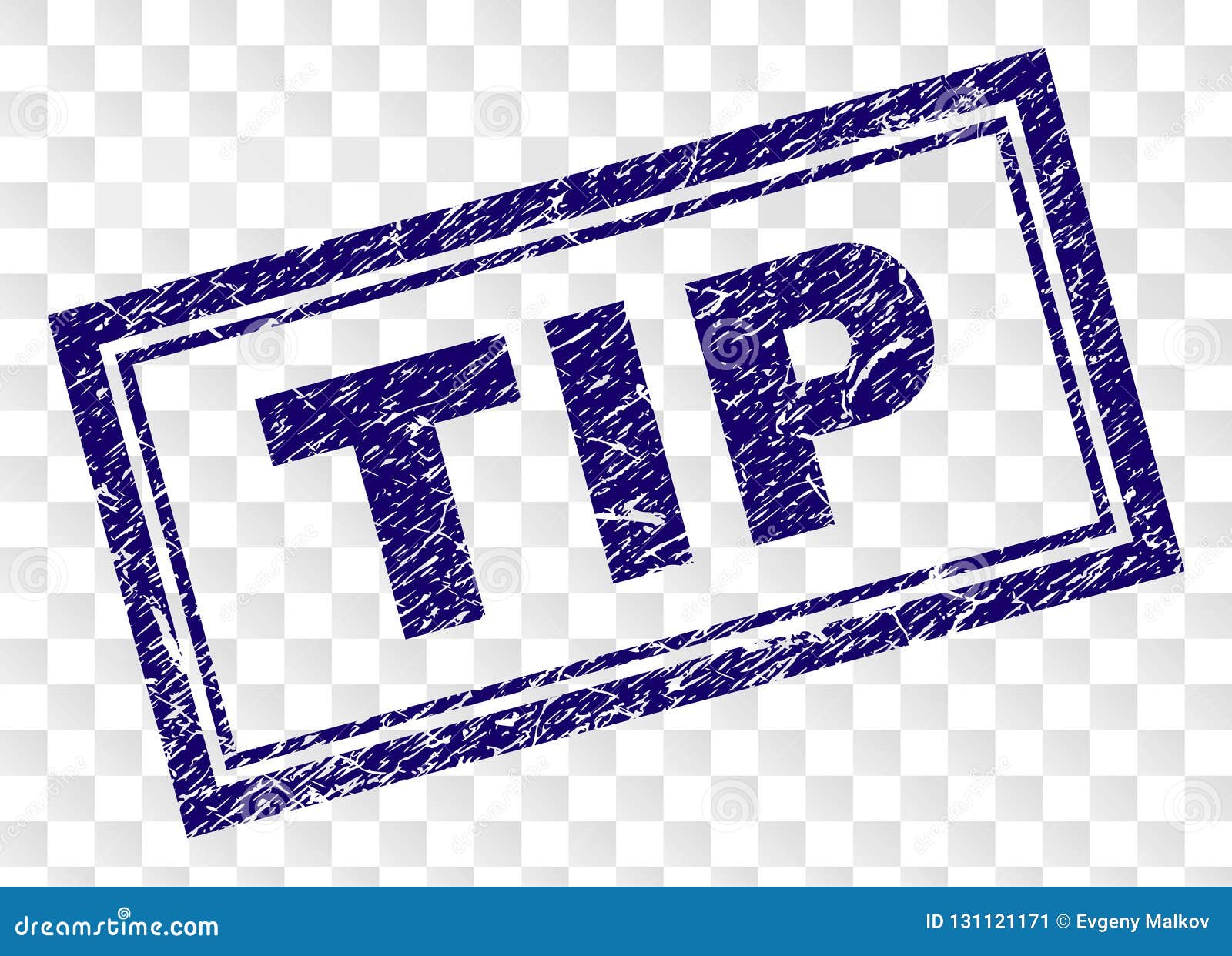 Grunge TIP Rectangle Stamp stock vector. Illustration of design - 131121171