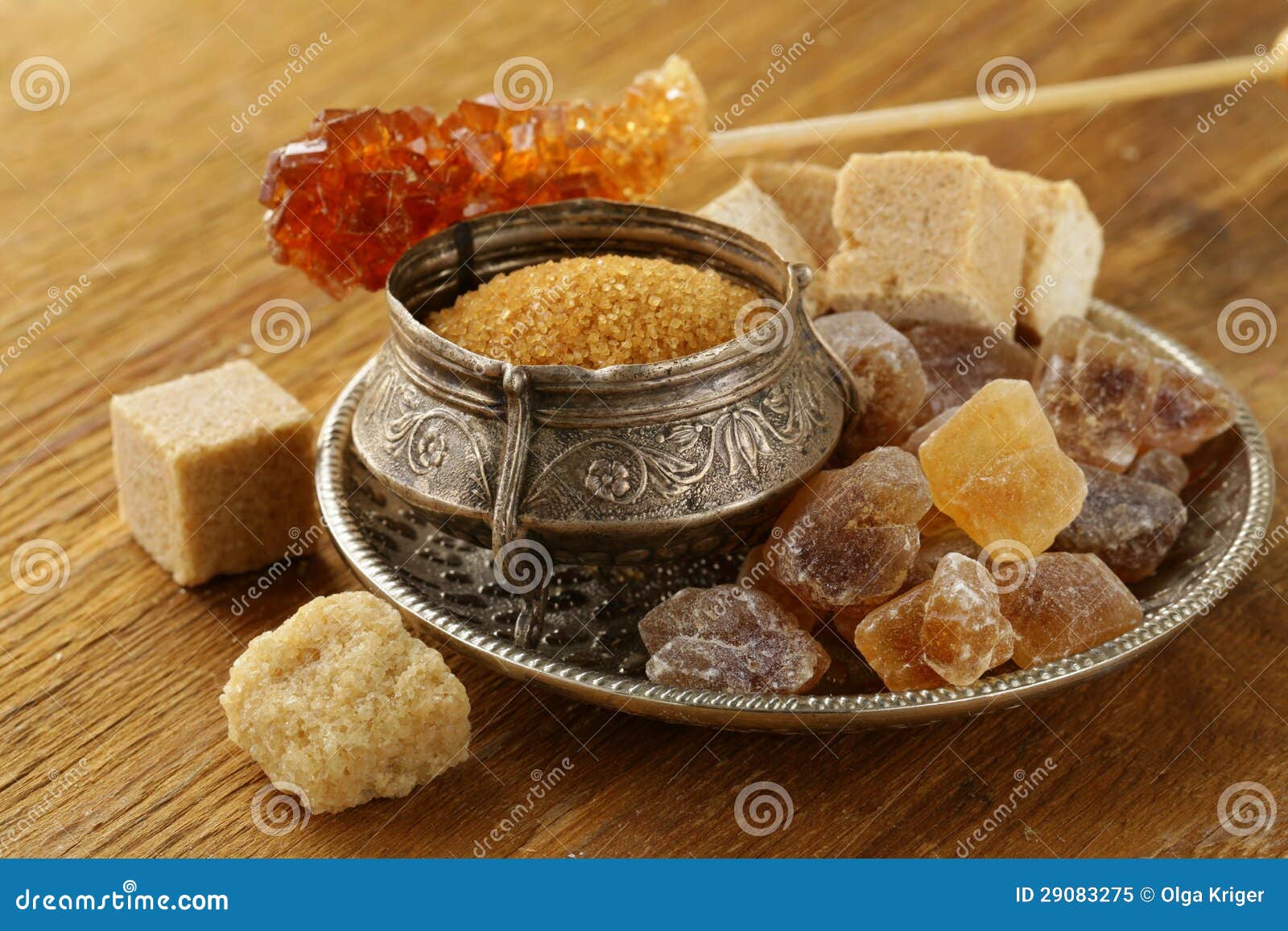 Tipi Differenti Di Zuccheri Marroni Immagine Stock - Immagine di ...