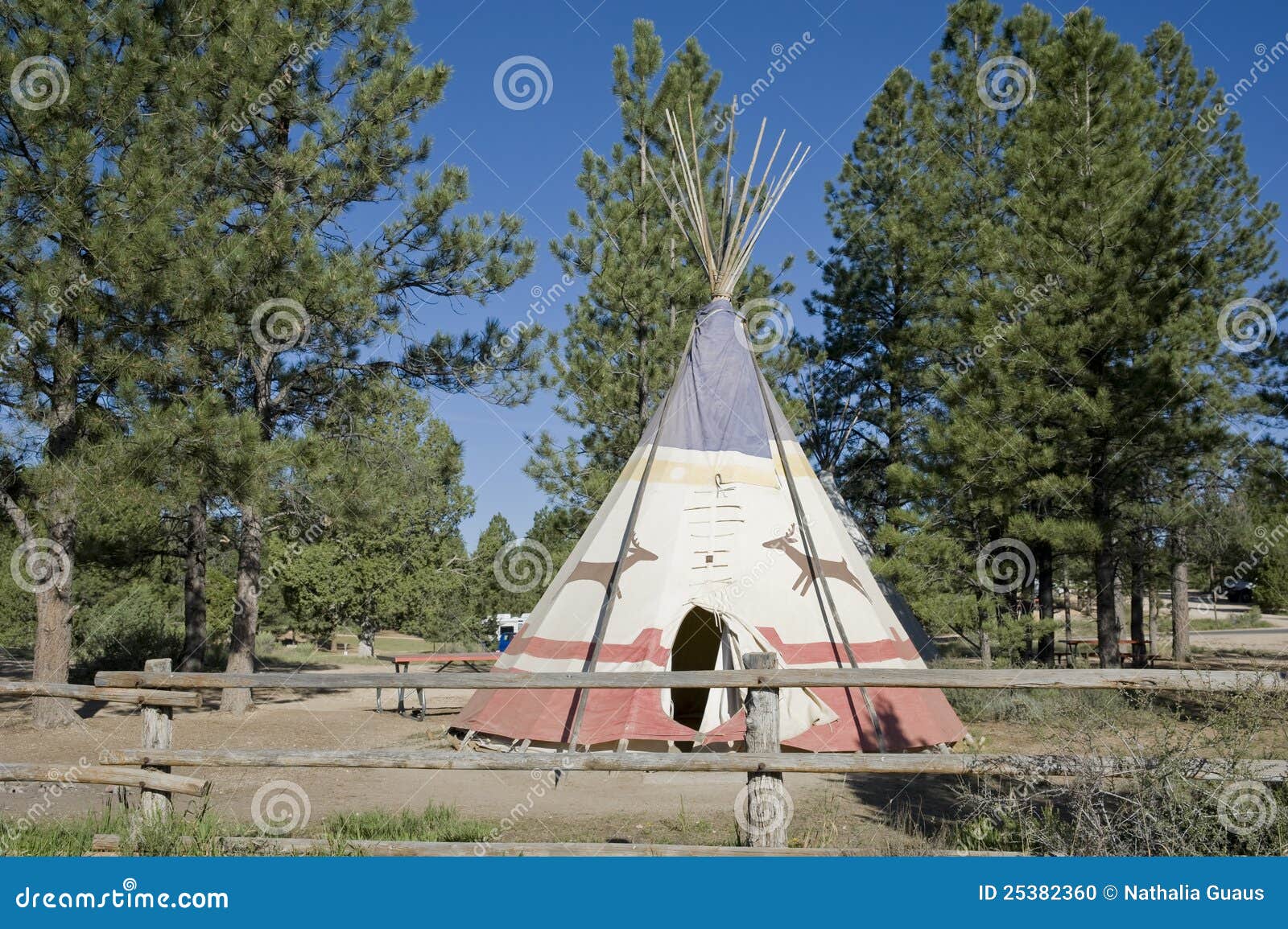 Tipi indio foto de archivo. Imagen de travieso, estados - 25382360