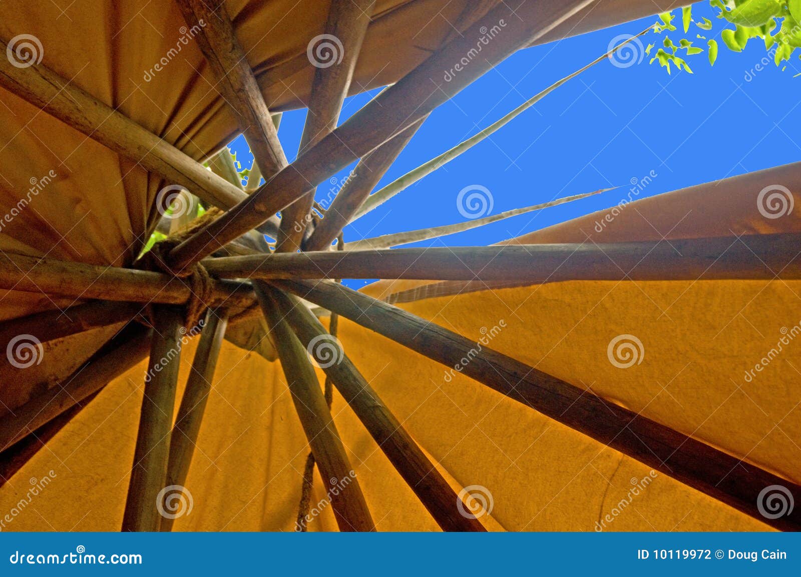 Tipi Top stock photo. Image of abode, structure, pole - 10119972