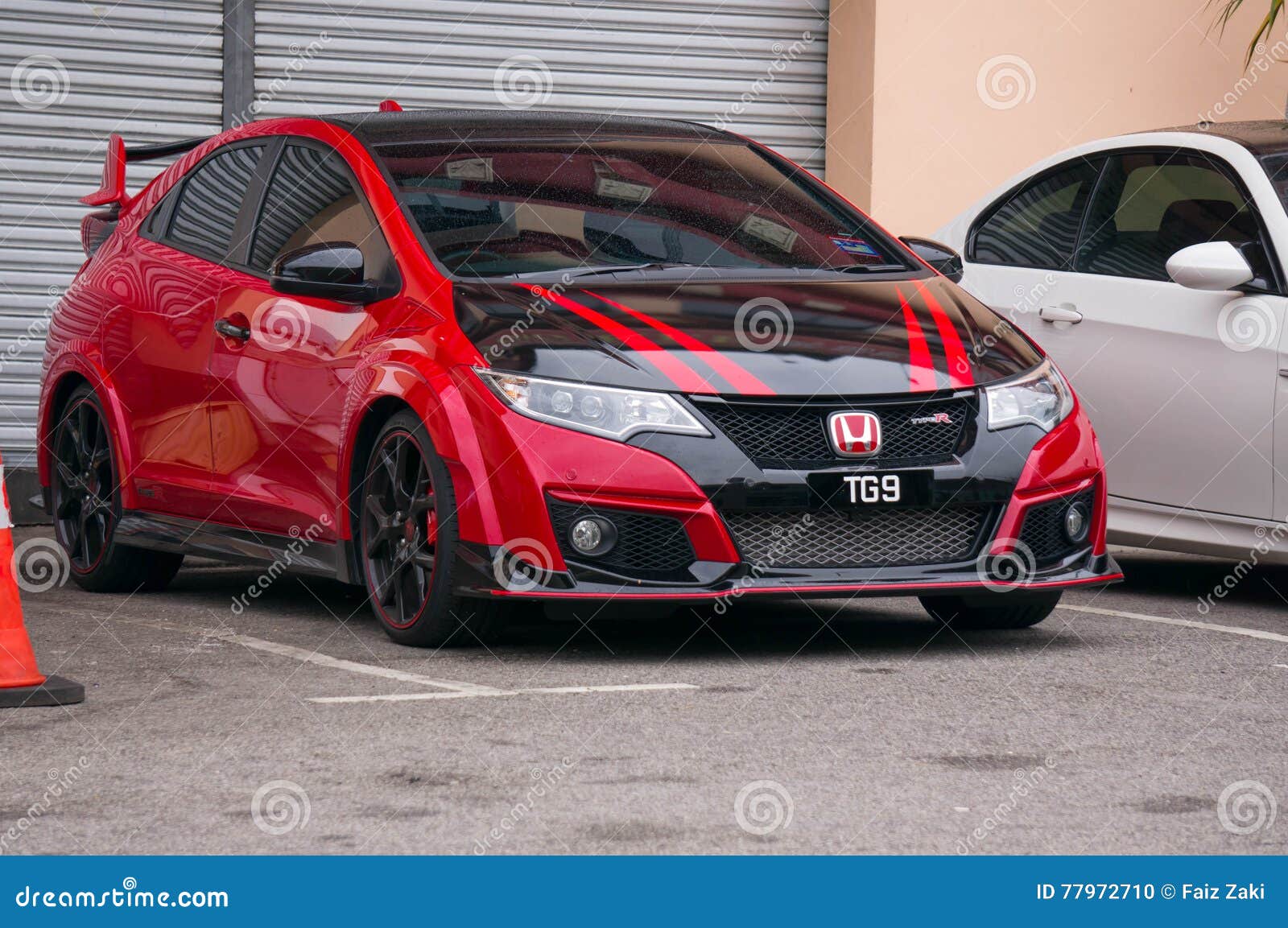 Tipo R de Honda Civic imagen editorial. Imagen de prestigio - 77972710