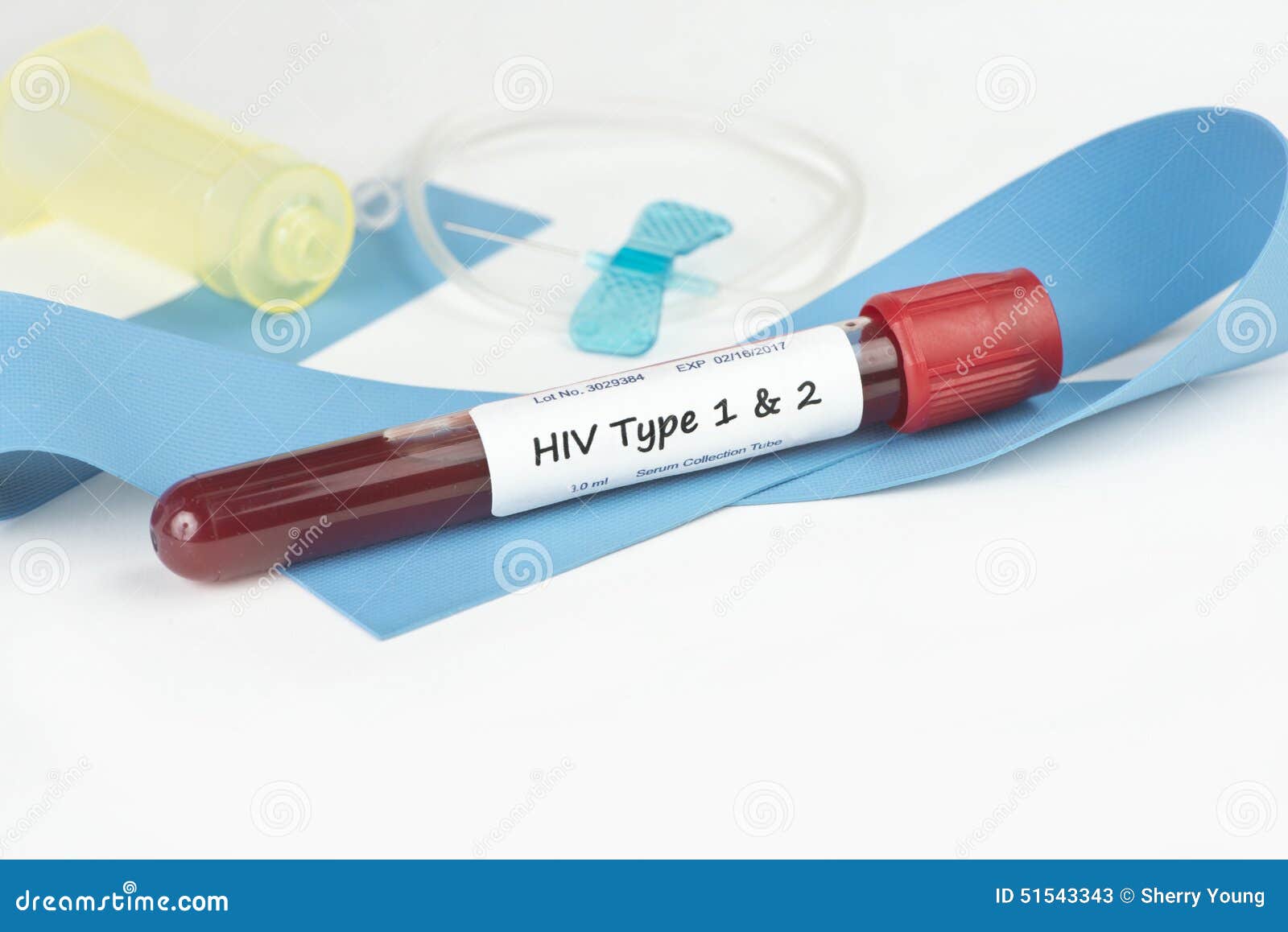 Tipo 1 y 2 del VIH imagen de archivo. Imagen de adquirido - 51543343