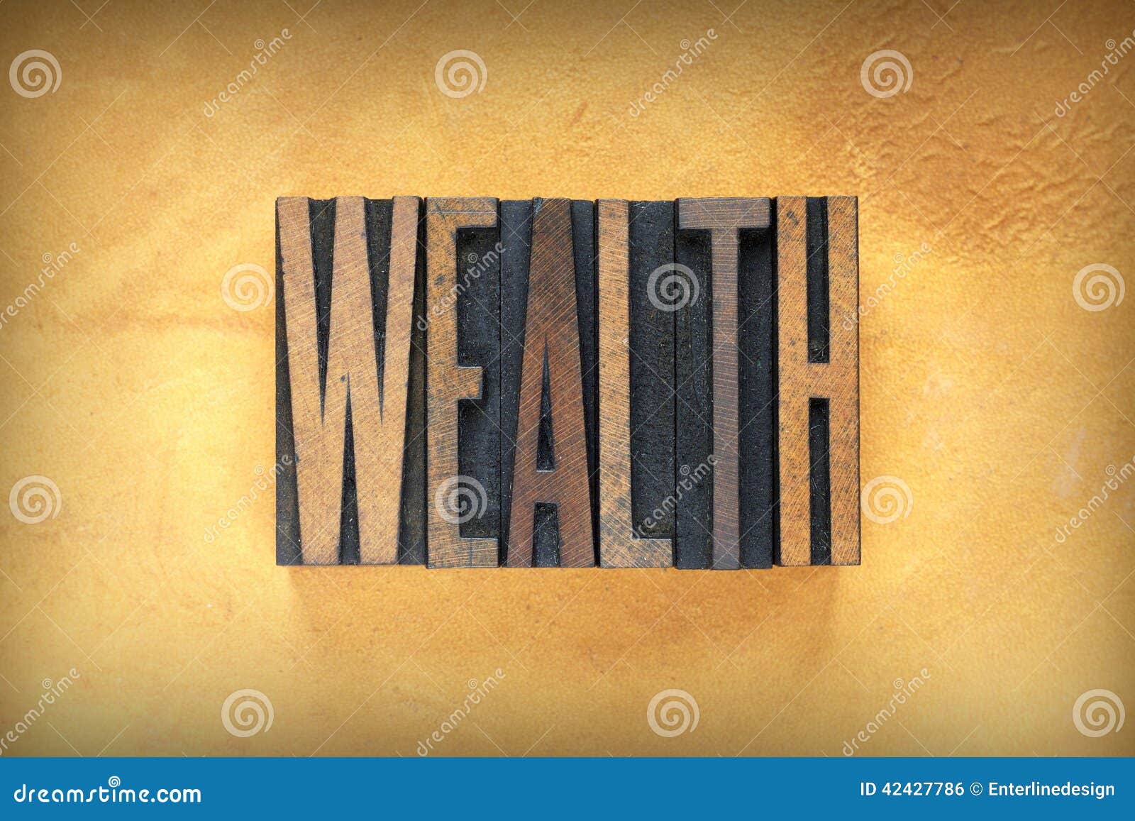 Tipografia da riqueza foto de stock. Imagem de dinheiro - 42427786