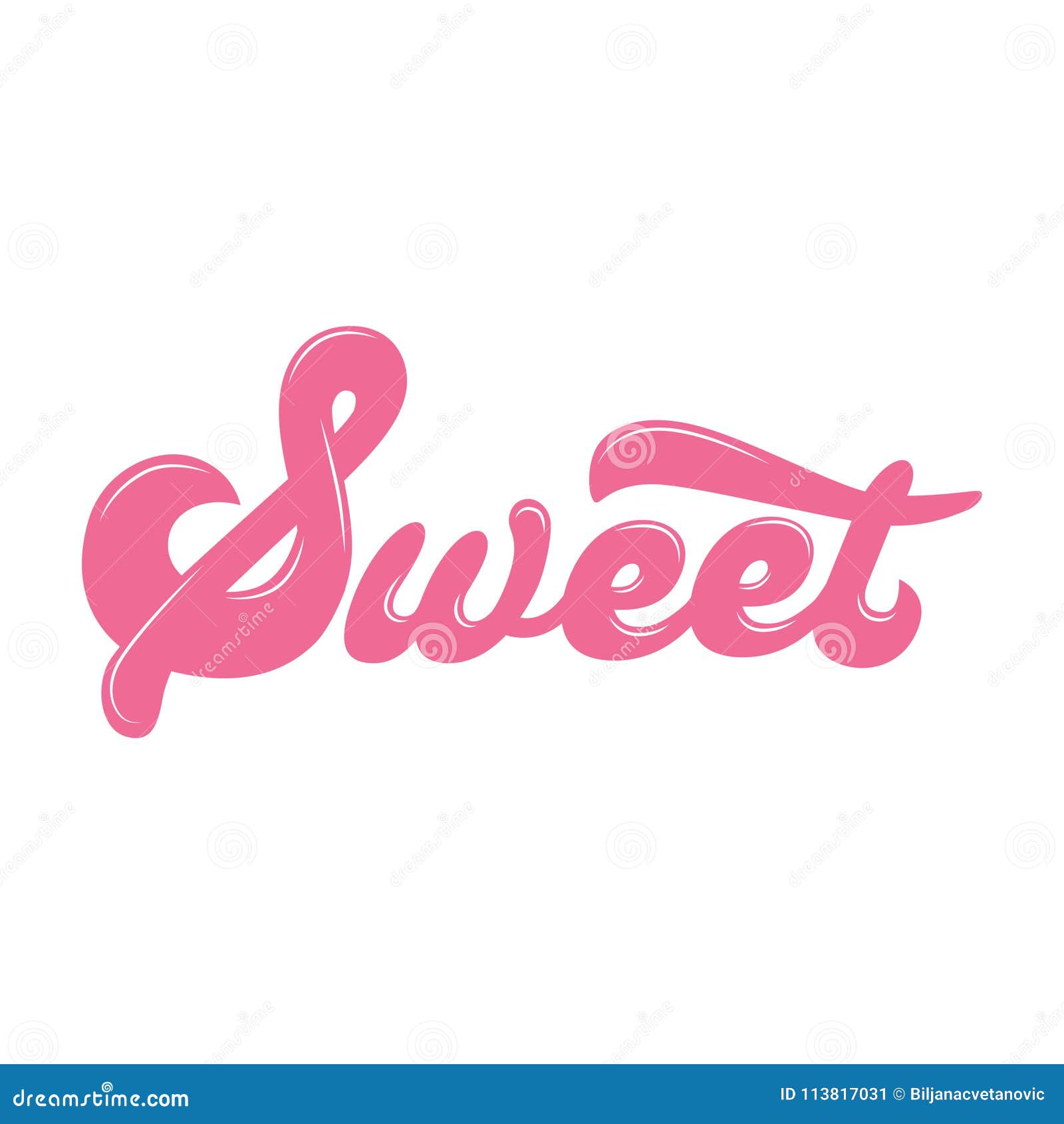 Tipografia: Doce ilustração do vetor. Ilustração de vara - 113817031