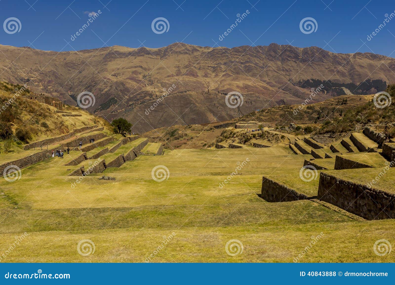 Tipon ruins Cuzco Peru stock photo. Image of terrace - 40843888