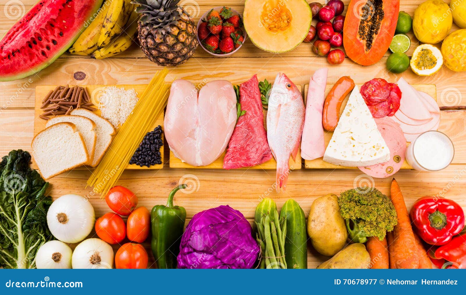 Tipos Diferentes De Alimentos Imagem de Stock - Imagem de grupo, ovos ...