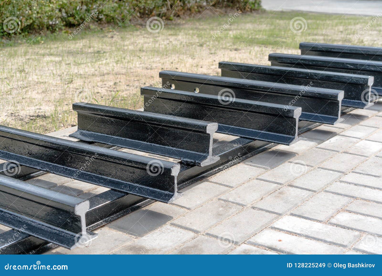 Tipos diferentes de trilho imagem de stock. Imagem de frete - 128225249