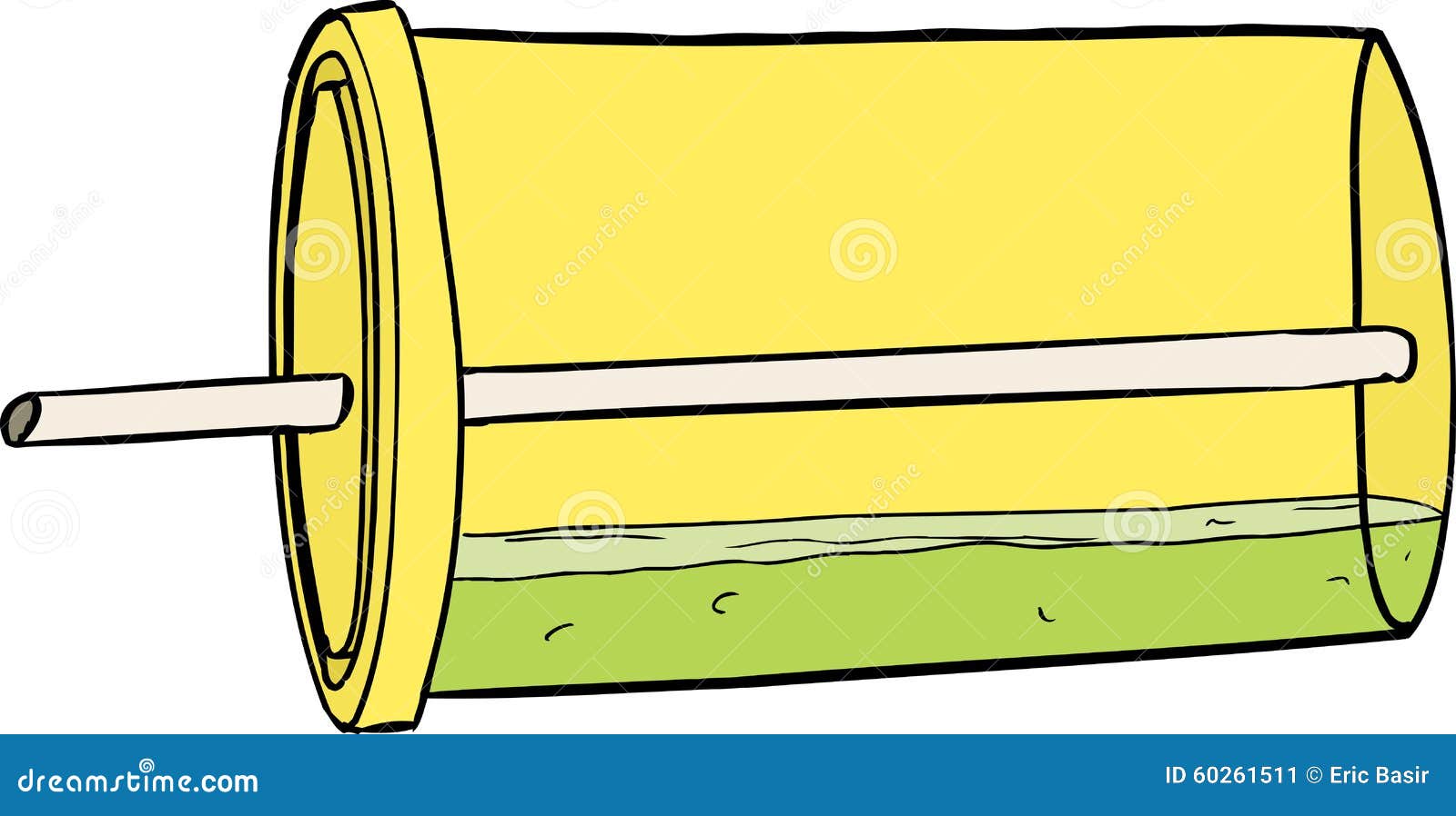Tipped Over Soda Cup stock illustration. Illustration of side - 60261511