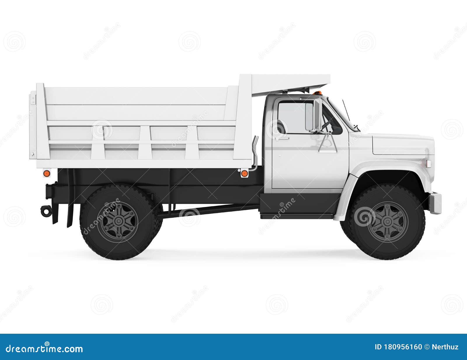 Tipper Dump Truck Isolated stock illustration. Illustration of freight ... Tipper Dump Truck Isolated stock illustration. Illustration of freight ...