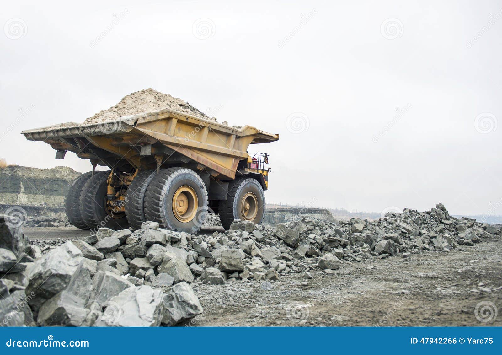 Tipper stock photo. Image of heap, industrial, business - 47942266