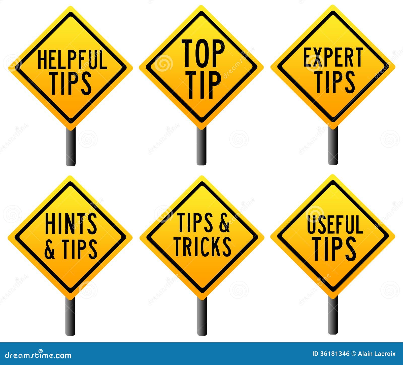 Tipps und Tricks stock abbildung. Illustration von planen - 36181346