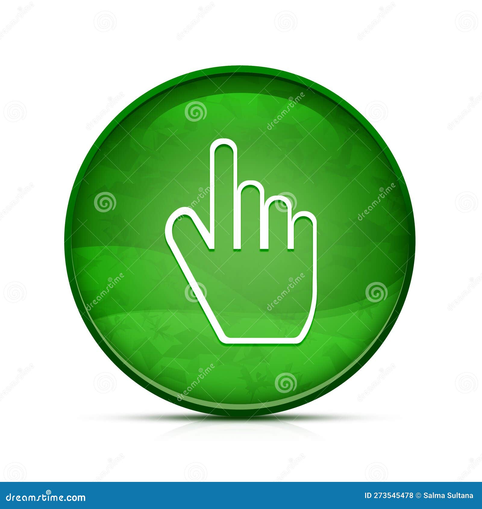 Tips Help Icon on Classy Splash Green Round Button Illustration Stock ...