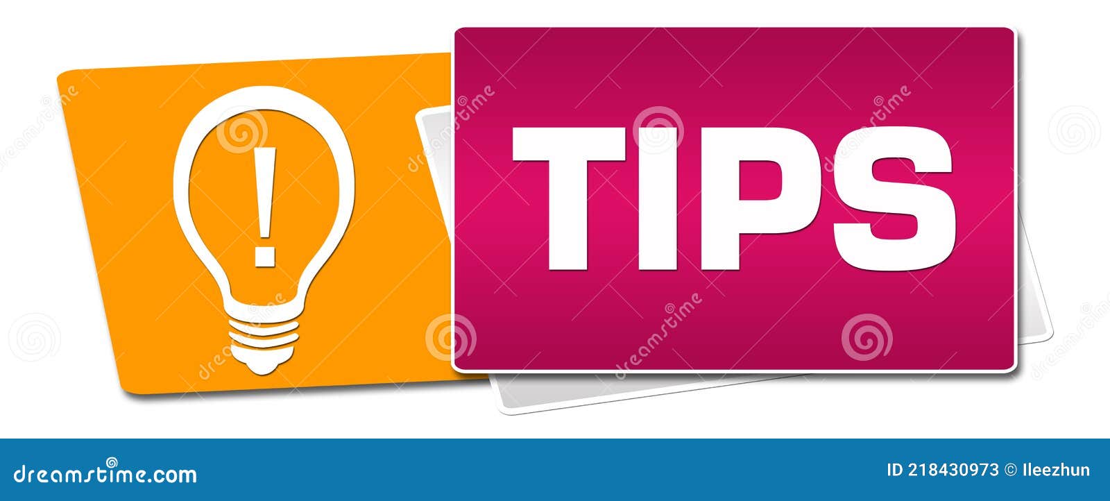 Tips Orange Rounded Horizontal Stock Illustration - Illustration of ...