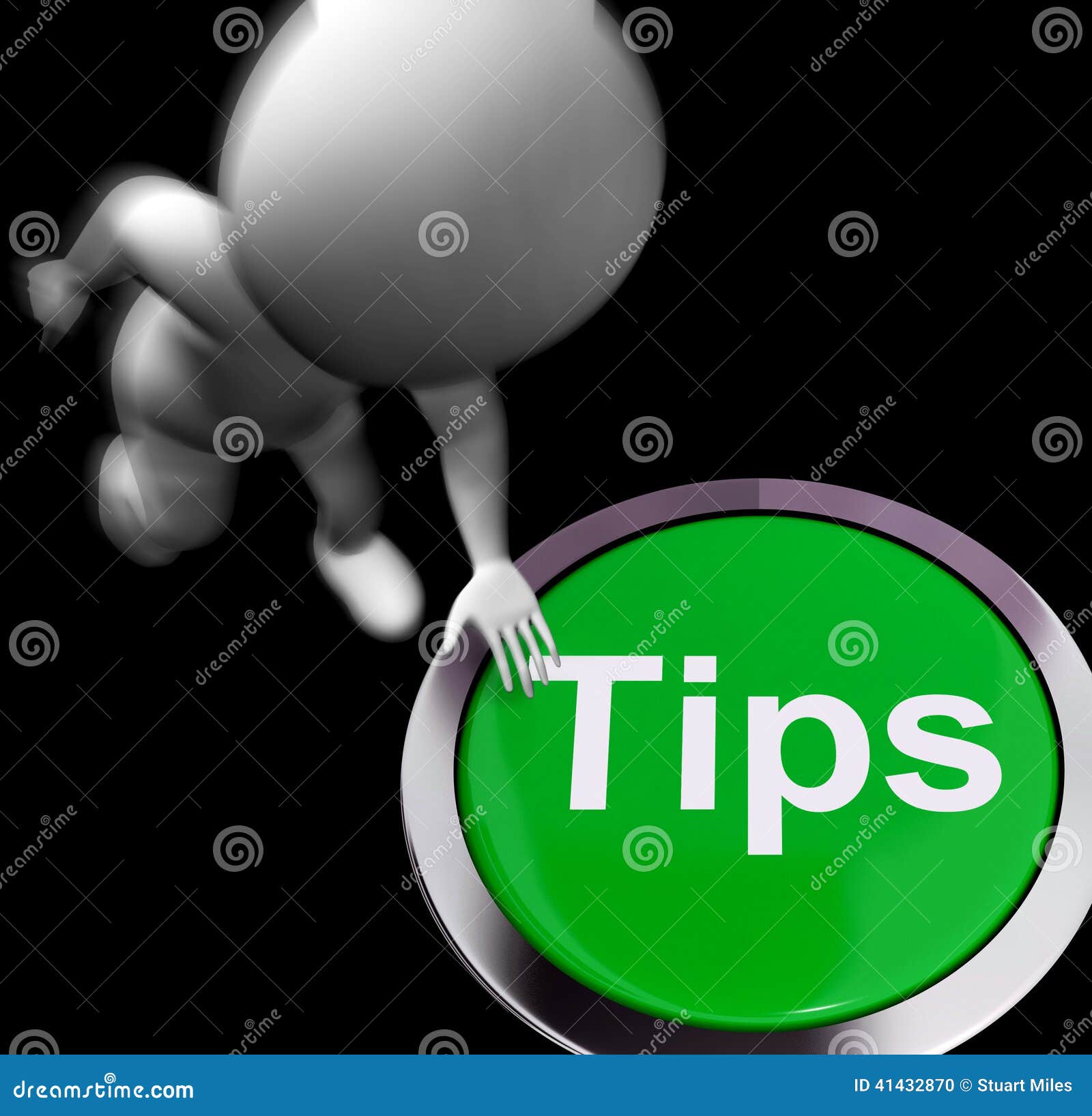 Tips Pressed Shows Hints Suggestions and Help Stock Illustration ... Tips Pressed Shows Hints Suggestions and Help Stock Illustration ...