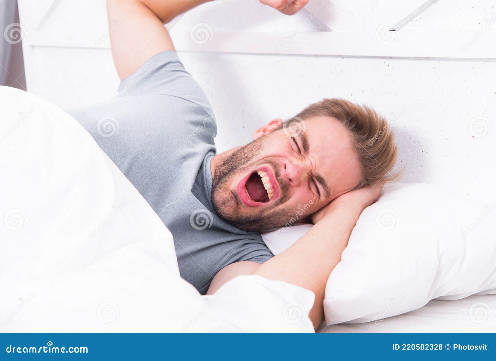 Tips Sleeping Better. Get Enough Amount of Sleep Every Night. Bearded ...