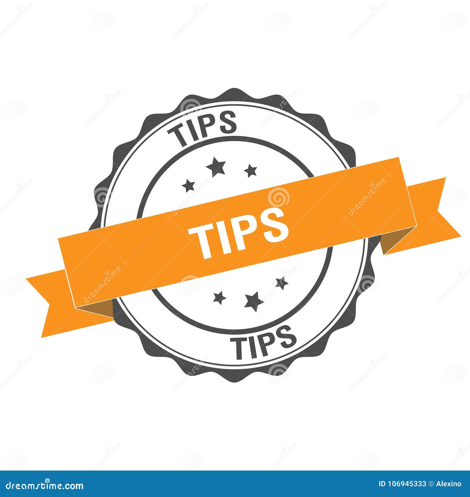 Tips stamp illustration stock vector. Illustration of tips - 106945333