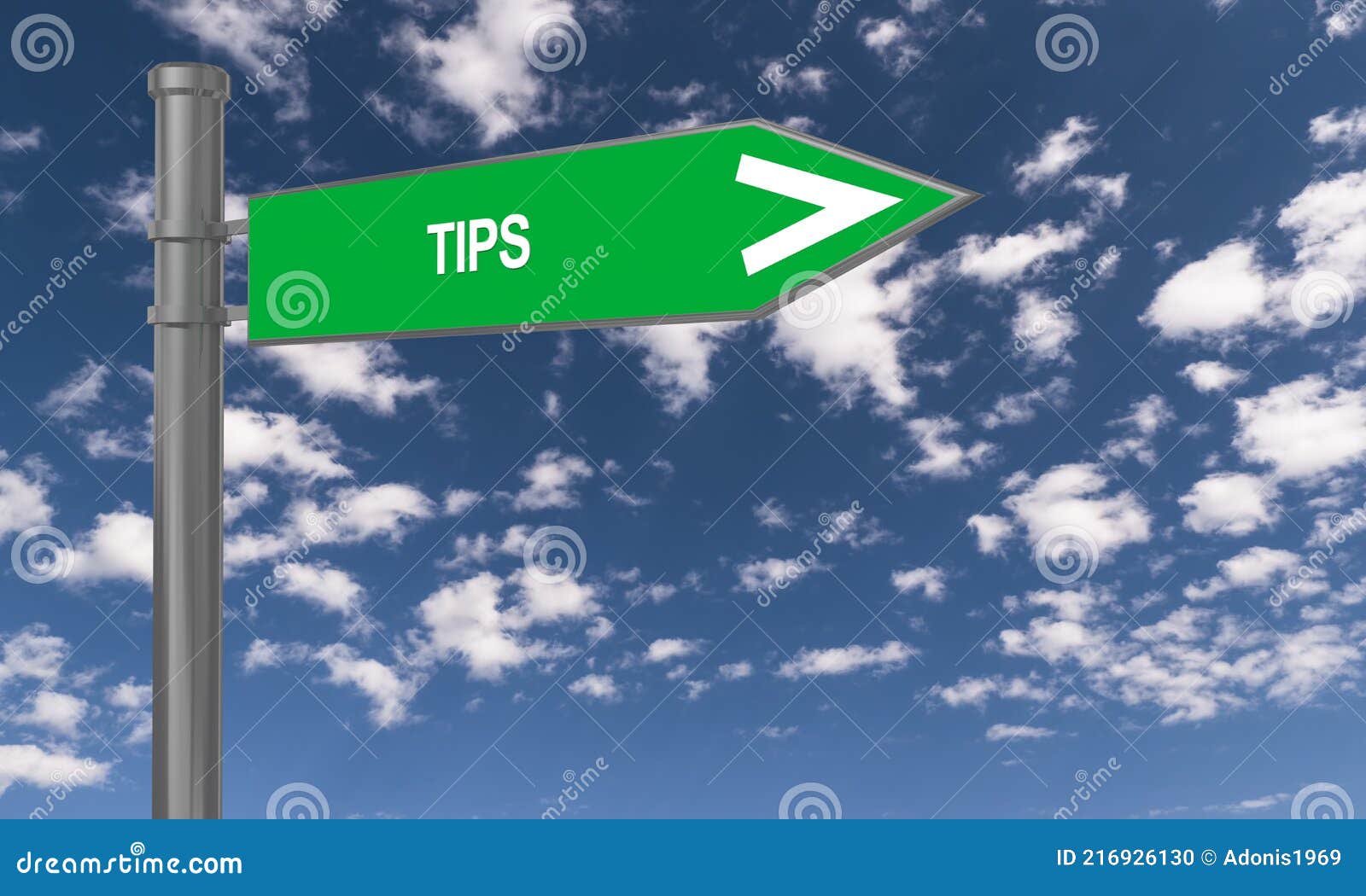 Tips traffic sign stock illustration. Illustration of help - 216926130