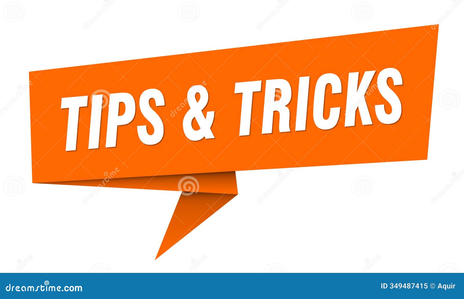 Tips and Tricks Banner. Tips and Tricks Speech Bubble, Label, Sticker ...