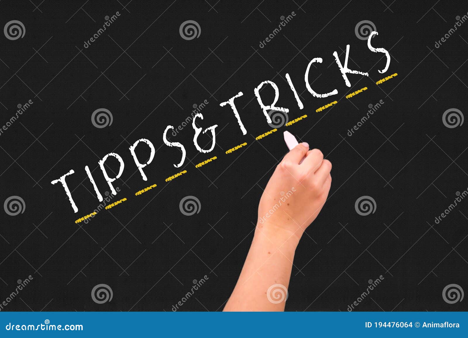 Tips and Tricks in German stock photo. Image of business - 194476064
