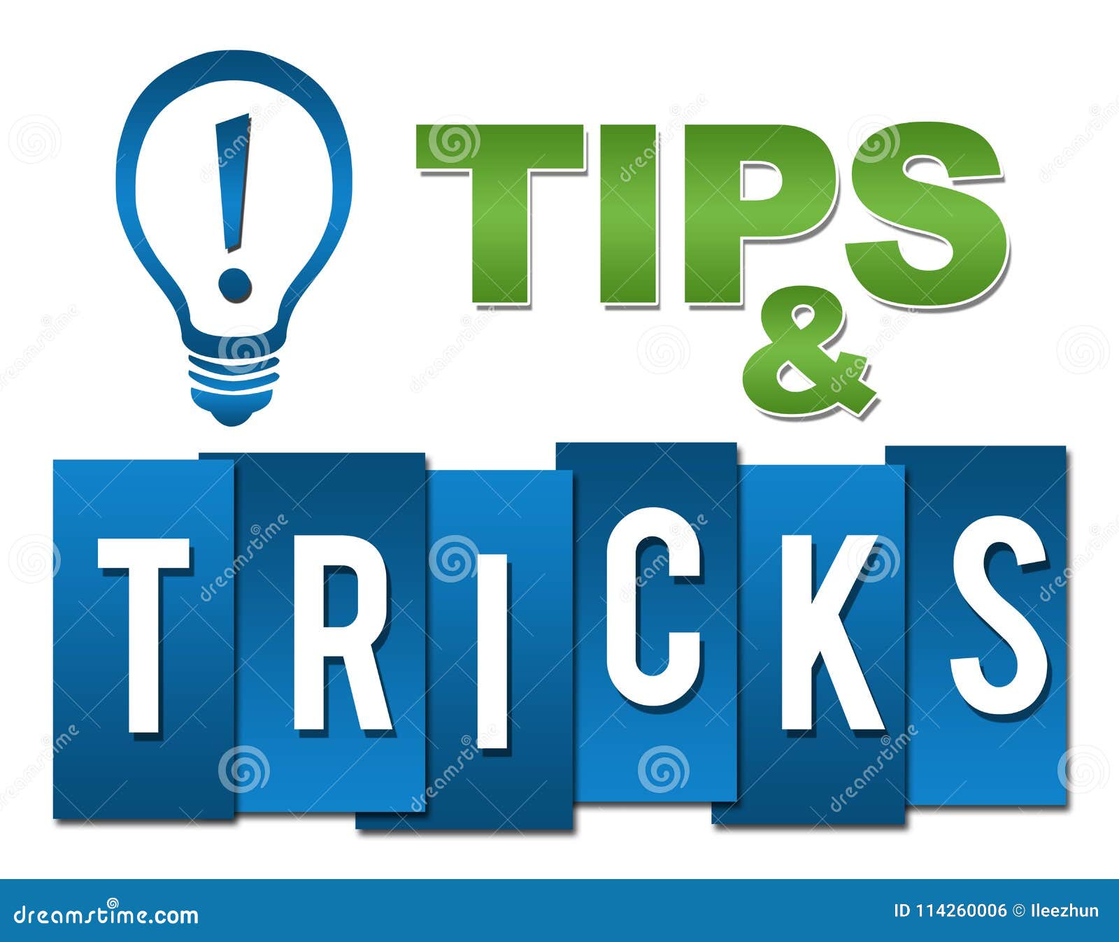 Tips and Tricks Professional Green Blue with Symbol Stock Illustration ... Tips and Tricks Professional Green Blue with Symbol Stock Illustration ...