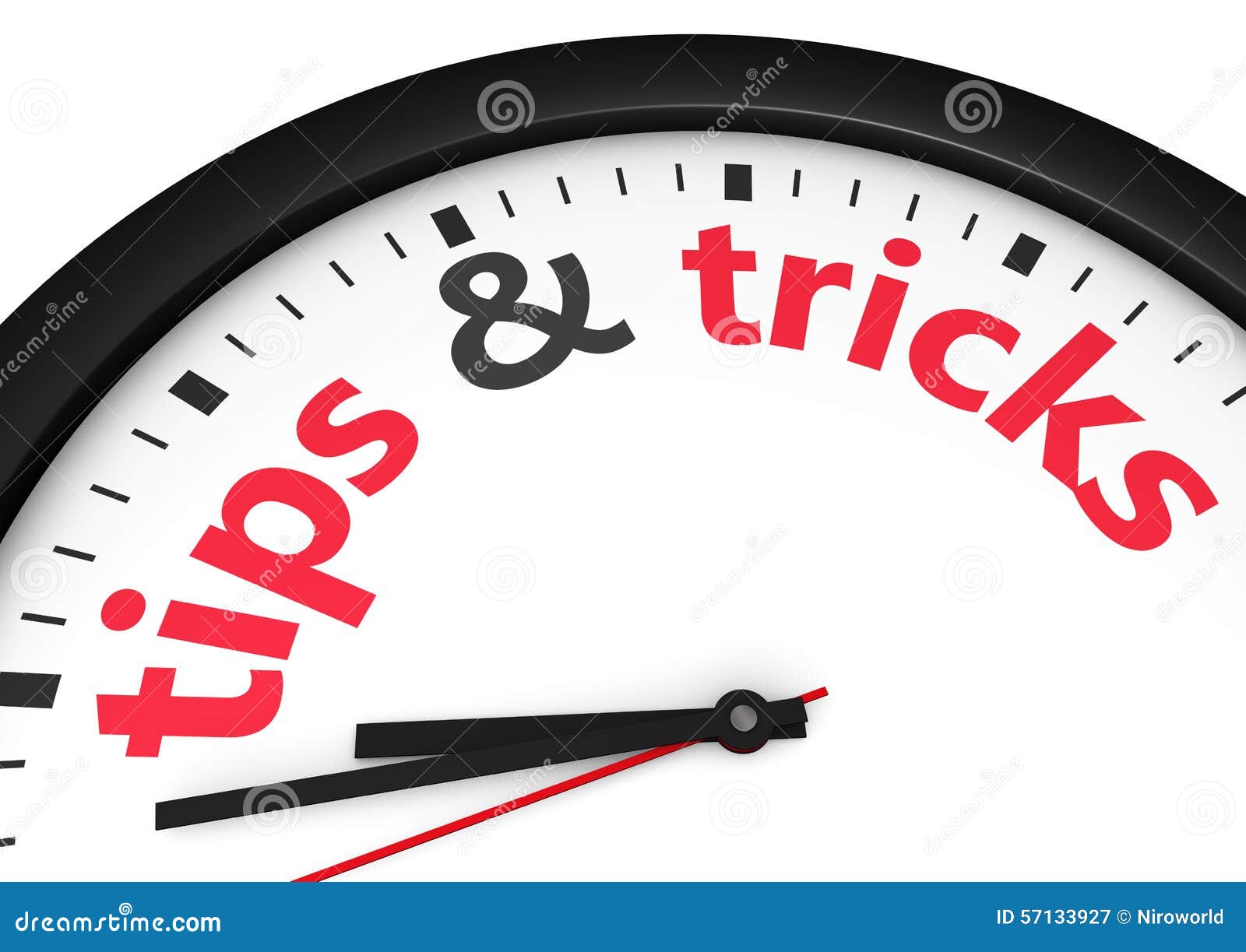 Tips and Tricks Sign Concept Stock Illustration - Illustration of ...