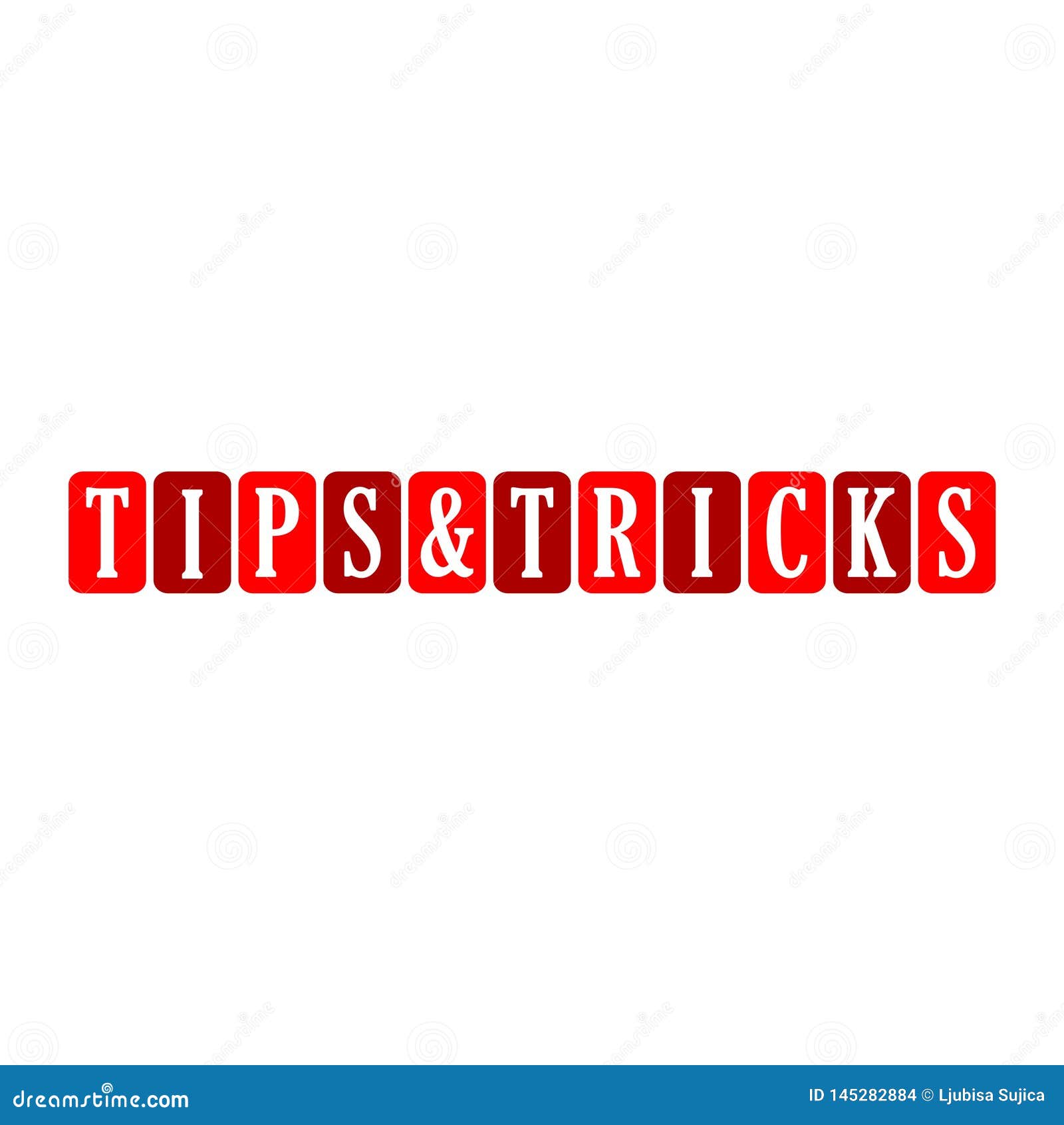 Tips And Tricks Sign, Icon Or Logo Stock Vector - Illustration of ...