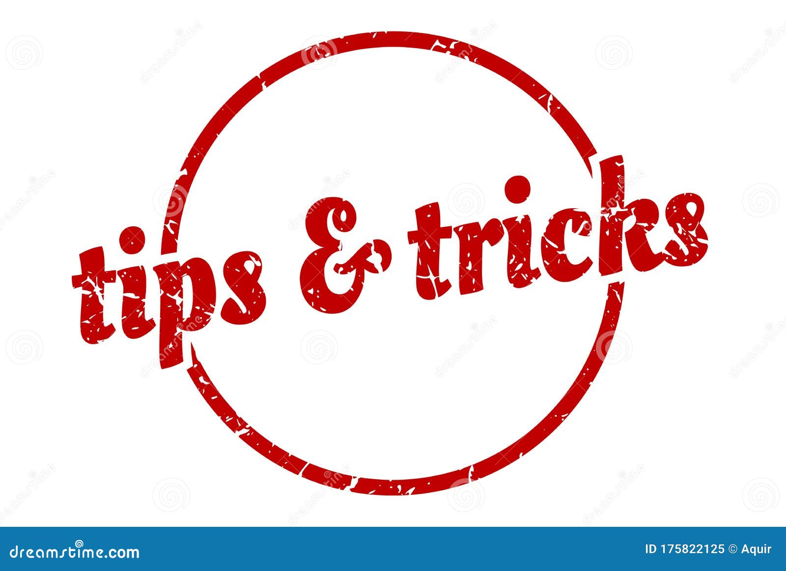 Tips & Tricks Sign. Tips & Tricks Round Vintage Stamp Stock Vector ...