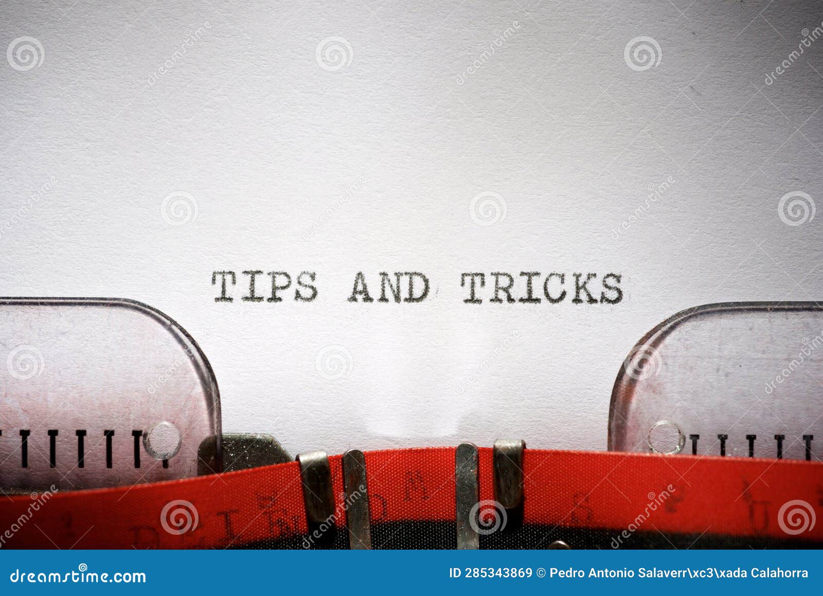 Tips and tricks text stock image. Image of knowledge - 285343869