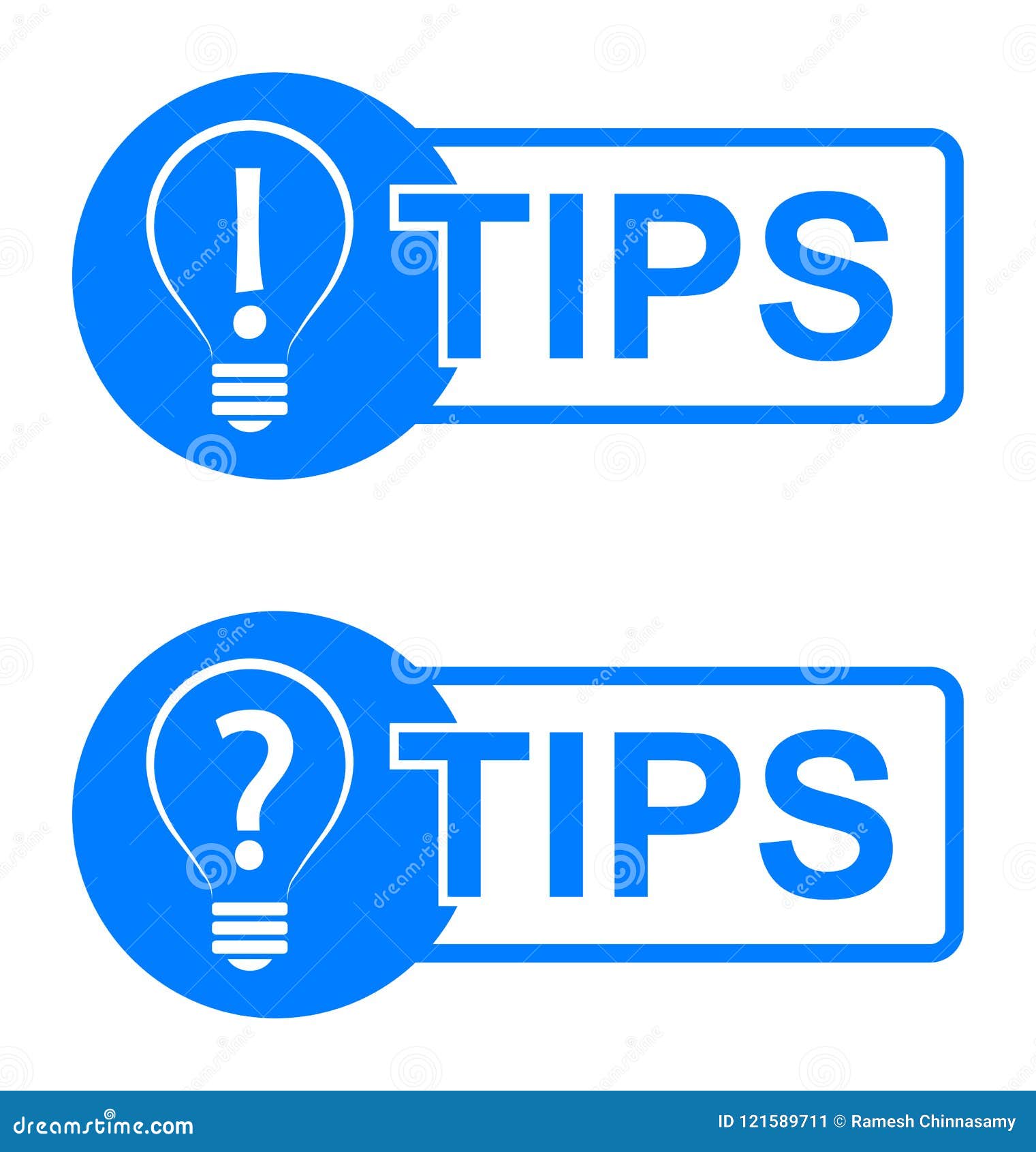 Tips stock vector. Illustration of bulb, energy, company - 121589711