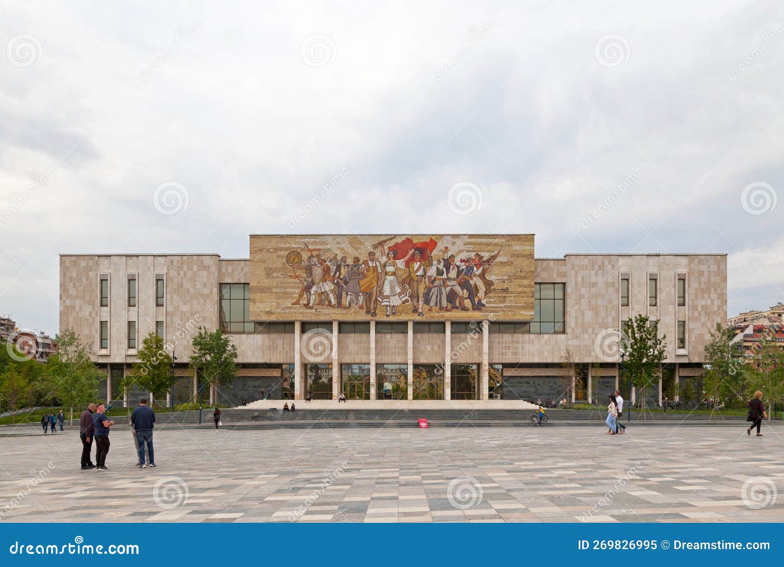 National History Museum in Tirana Editorial Image - Image of square ... National History Museum in Tirana Editorial Image - Image of square ...