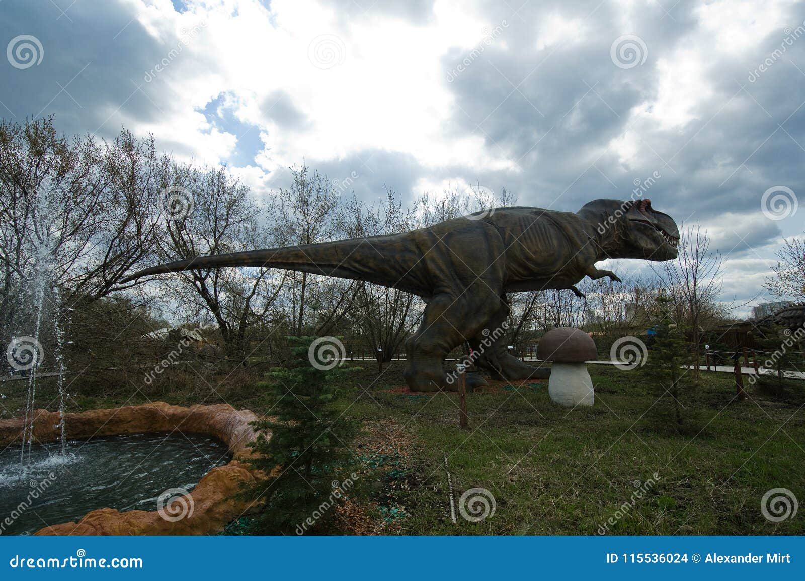 Tirannosauro Rex immagine stock editoriale. Immagine di fauna - 115536024