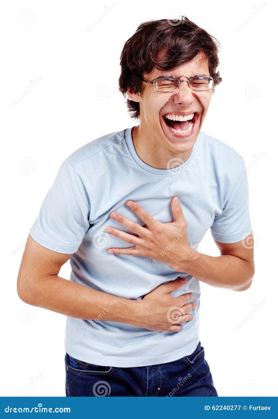 Tirante di risata immagine stock. Immagine di bocca, cassa - 62240277