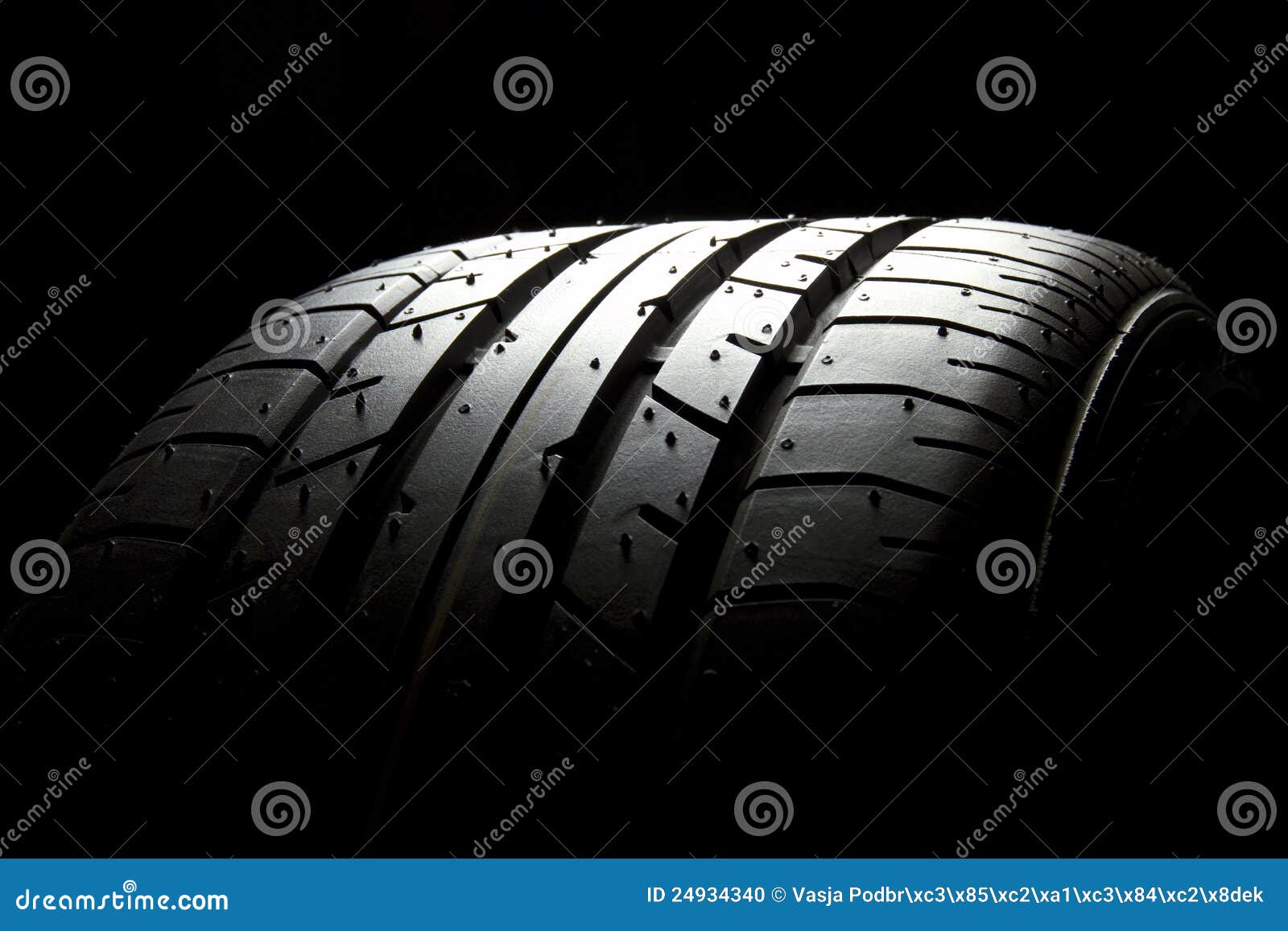 Tire stock photo. Image of horizontal, auto, highway - 24934340